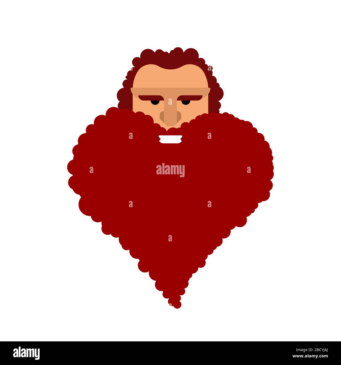 Barber love logo Stock Vector Images - Alamy