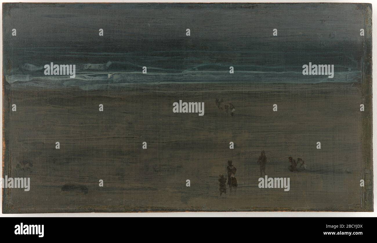 The Sea and Sand. Henry Studdy Theobald (1847 - 1934) (C.L. F1902.151a ...