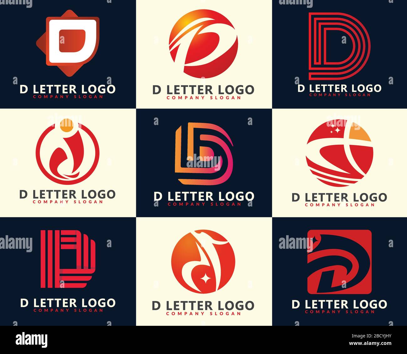 Letter D Logo High Resolution Stock Photography and Images - Alamy