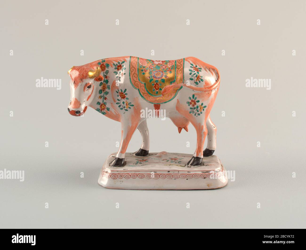 Cow. Research in ProgressStanding cow with head turned to the left. On ...