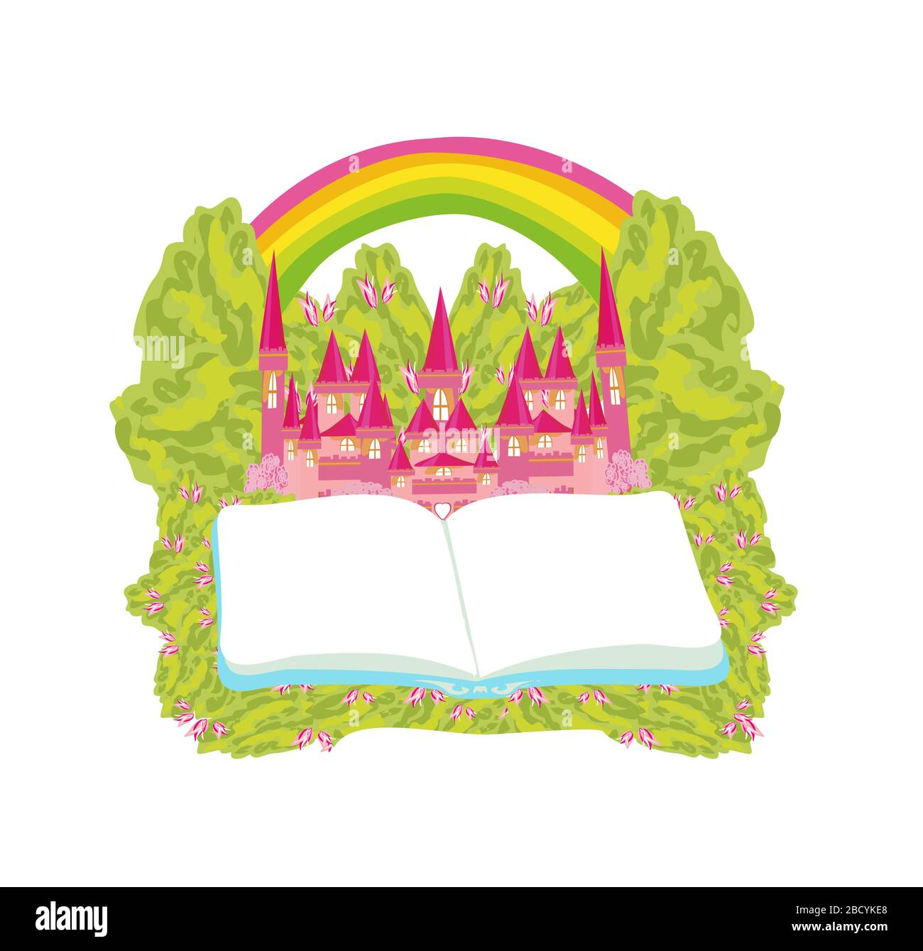 Magic world of tales frame hi-res stock photography and images - Alamy