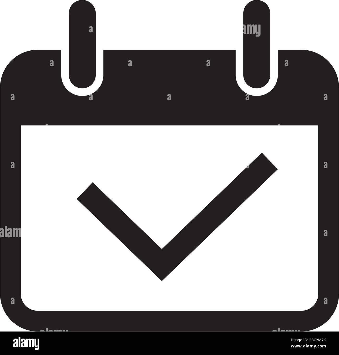 calendar , schedule icon illustration Stock Vector Image & Art - Alamy