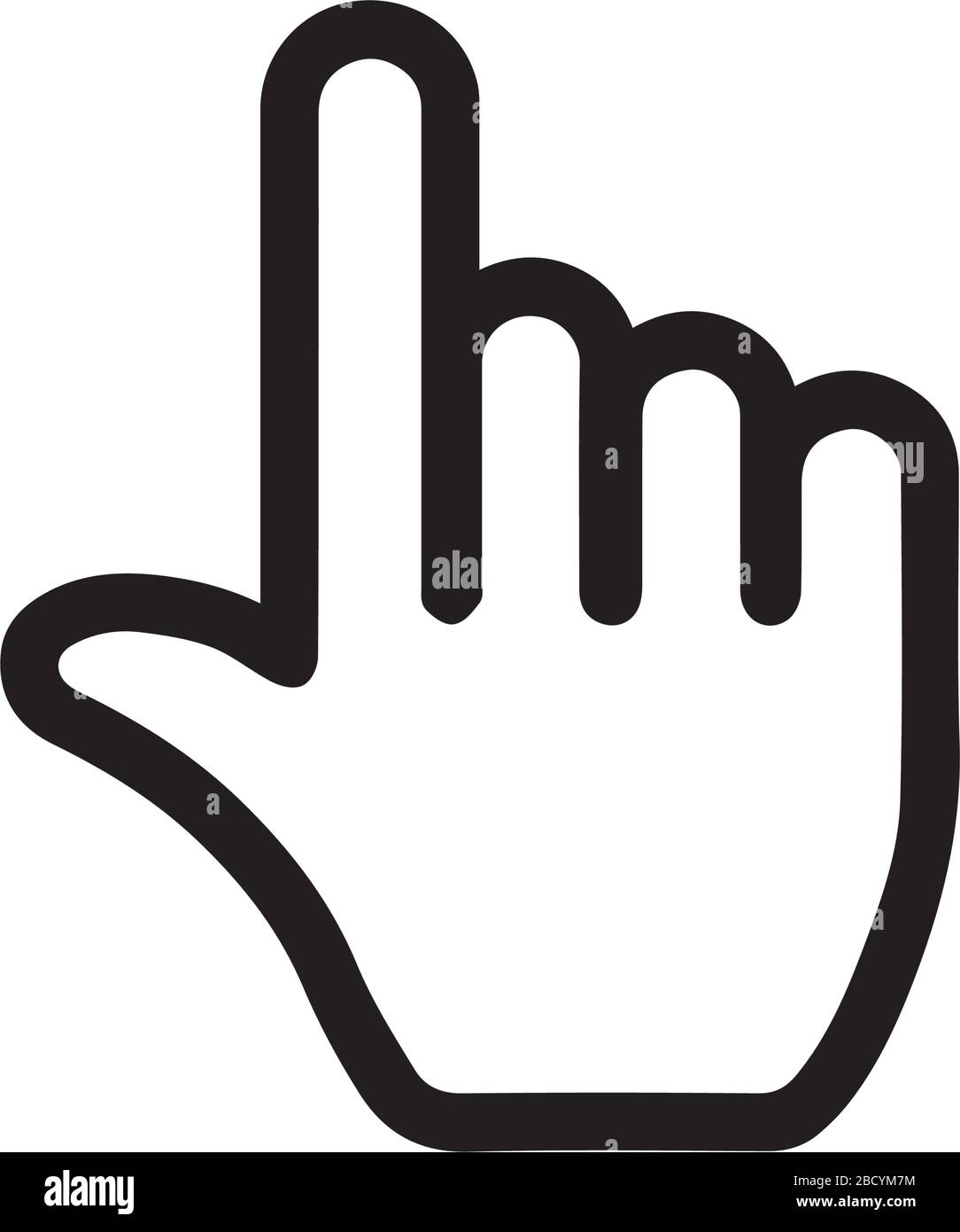 Finger click Black and White Stock Photos & Images - Alamy