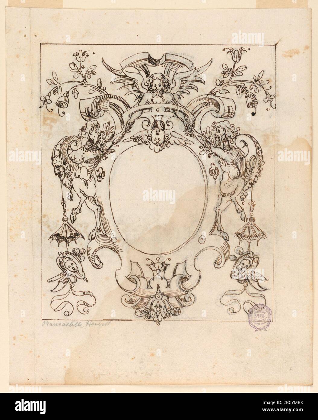 Grotesque Design. Research in ProgressTwo hooved creatures, each with a ...