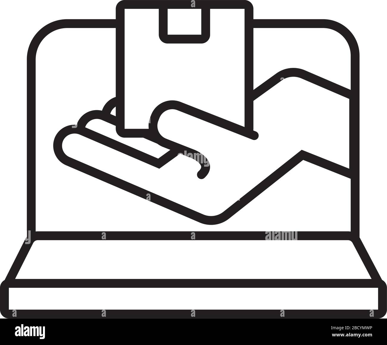 Lifting cardboard Black and White Stock Photos & Images - Alamy