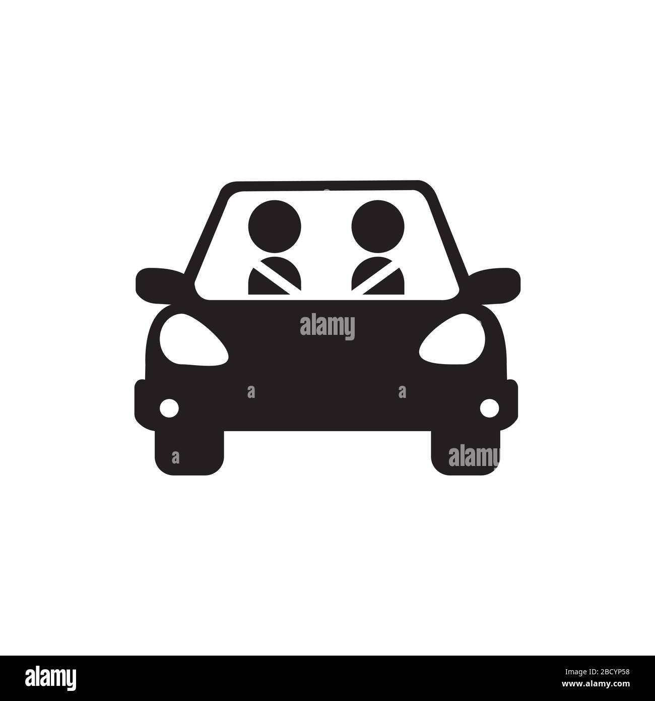 Car icon vector image Stock Vector Images - Alamy
