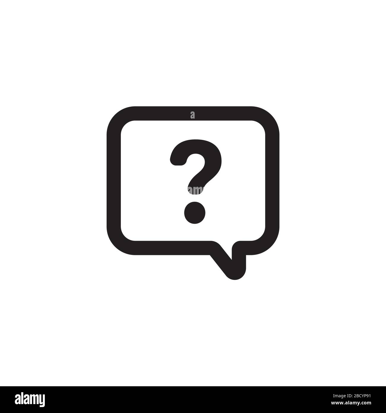 Question mark icon (balloon Stock Vector Image & Art - Alamy