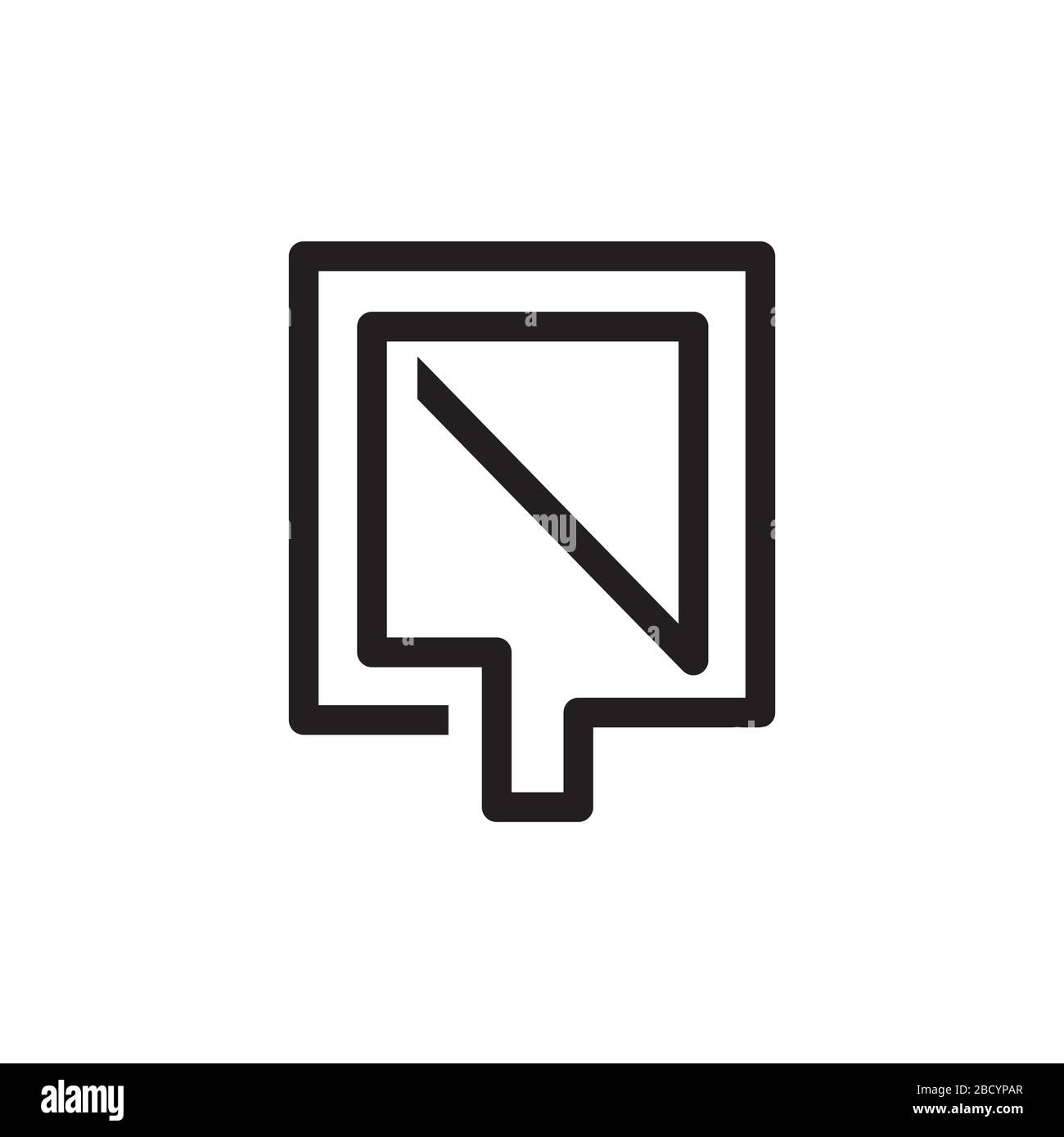 Small mirror frame Stock Vector Images - Alamy