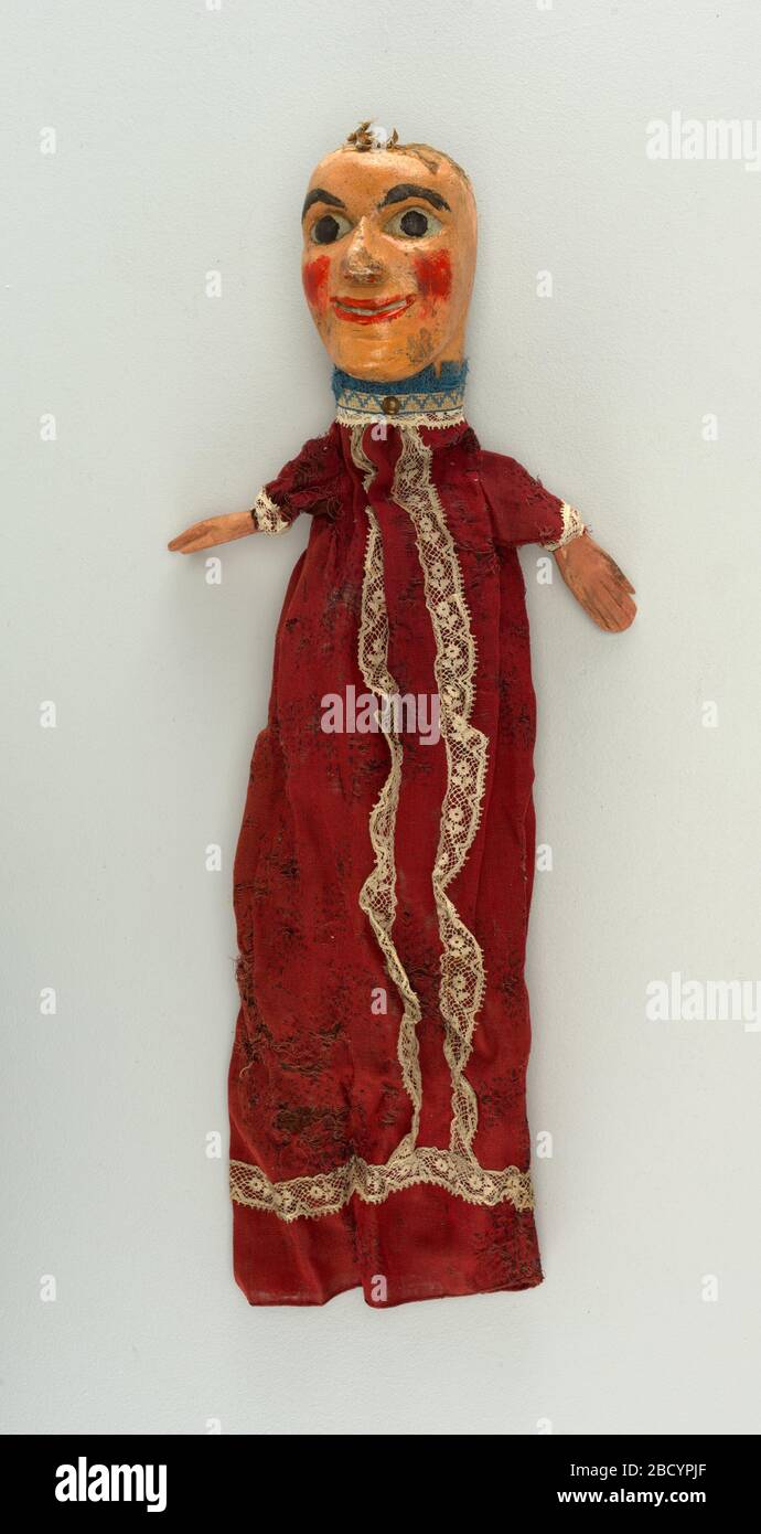 Puppet. Research in ProgressWide-eyed face with red cheeks. Figure ...