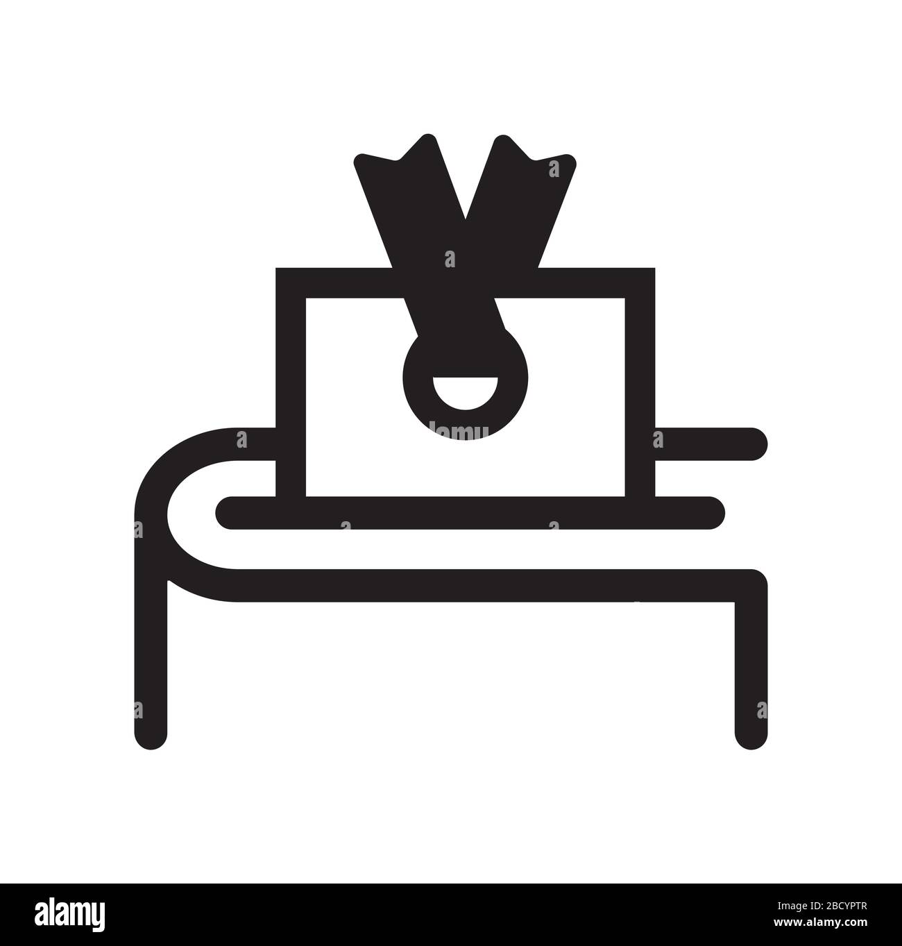 Check book vector Stock Vector Images - Alamy