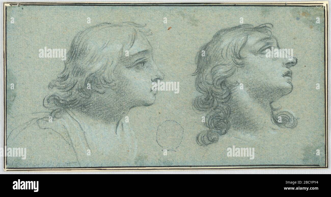Two Views of the Head of a Youth. Research in ProgressYouth with long ...