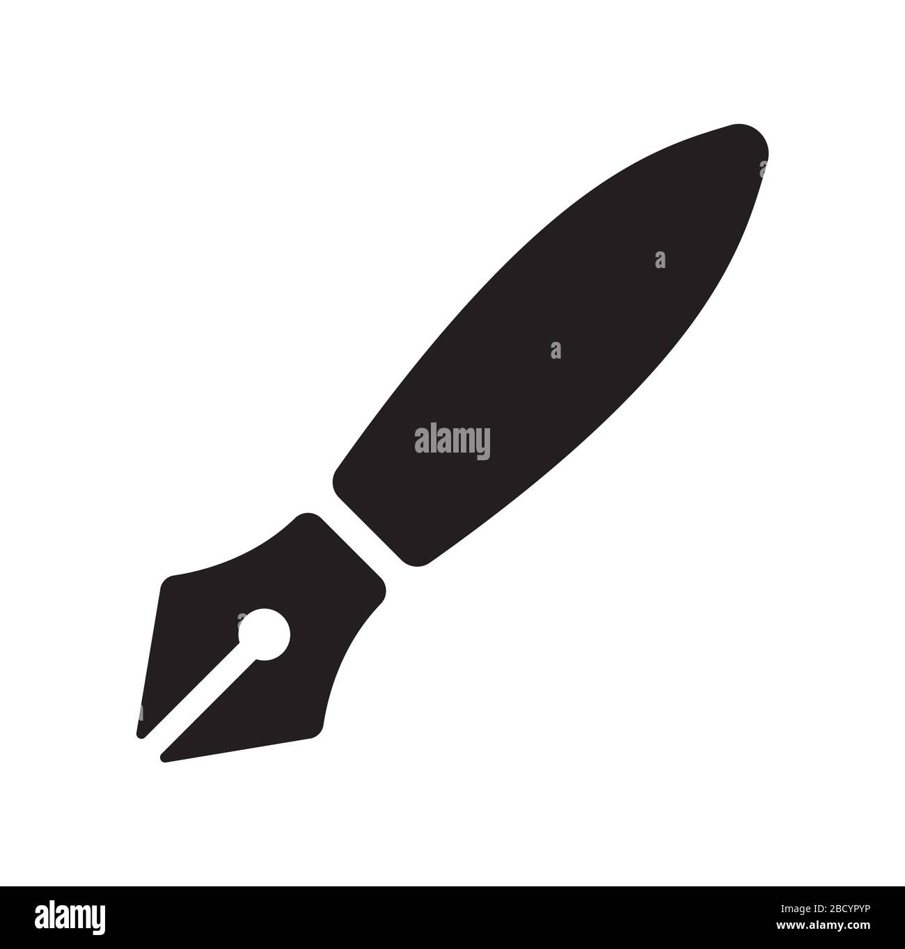 Fountain pen icon image Stock Vector Images - Alamy