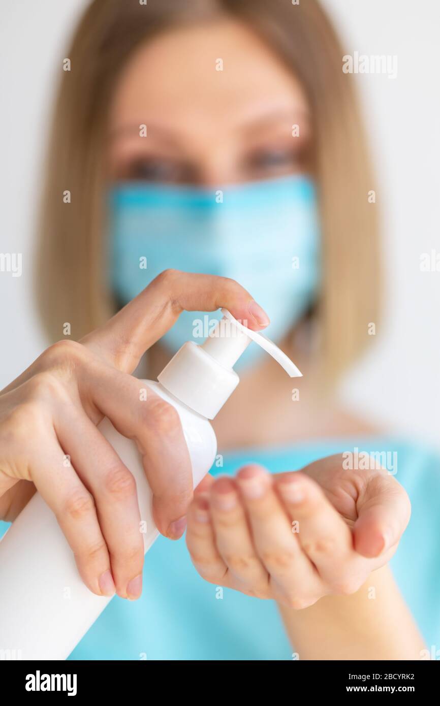 Hand washing hospital nurse hand wash hi-res stock photography and ...