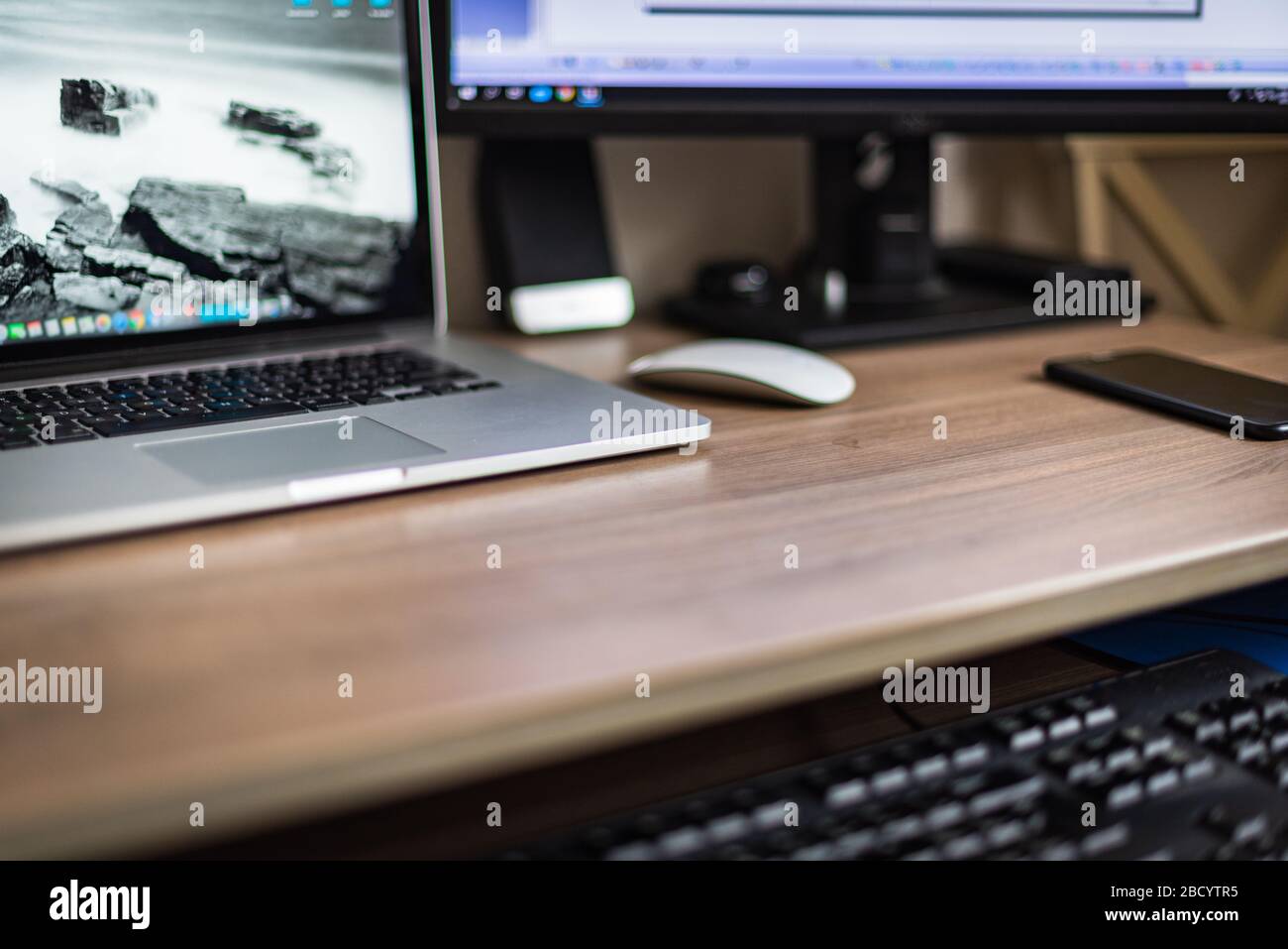 Home pc setup hi-res stock photography and images - Alamy