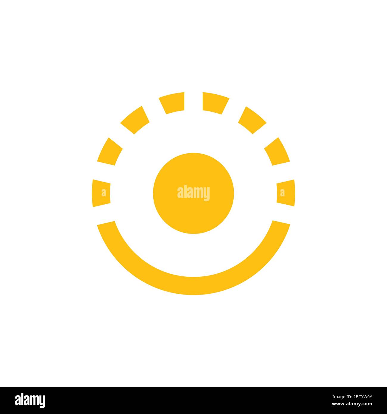 cute circle smile geometric logo vector Stock Vector Image & Art - Alamy