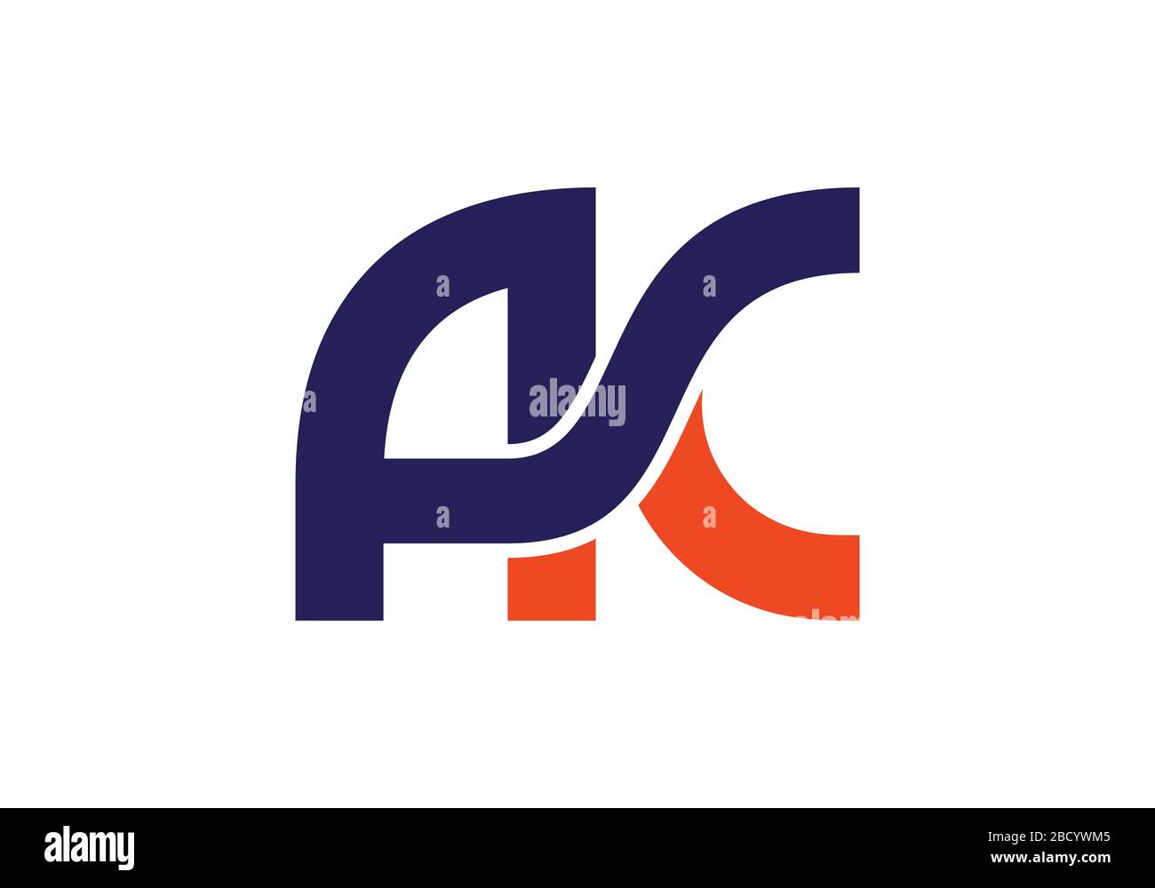 A C Initial Letter Logo design vector template, Graphic Alphabet Symbol ...