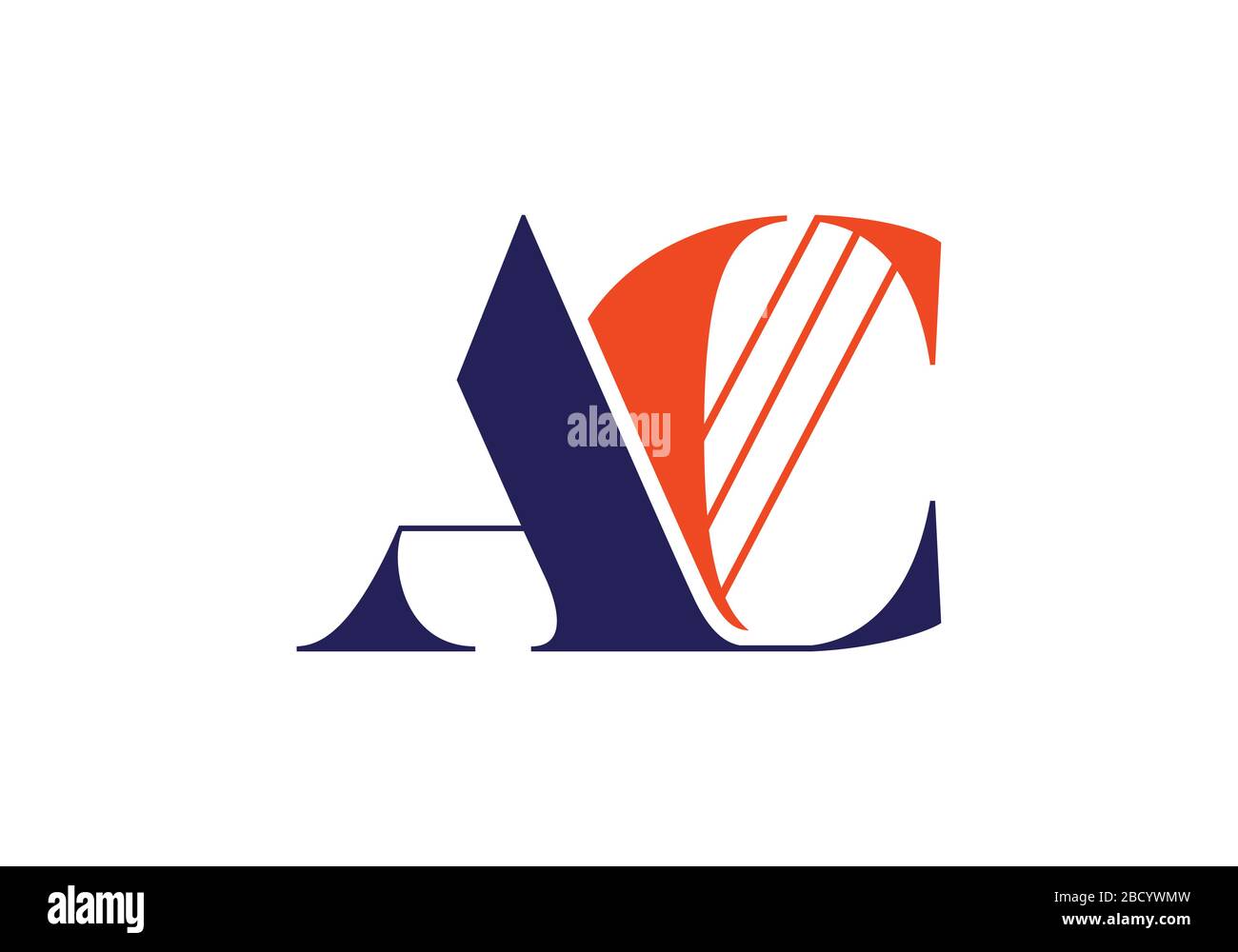 A C Initial Letter Logo design vector template, Graphic Alphabet Symbol ...