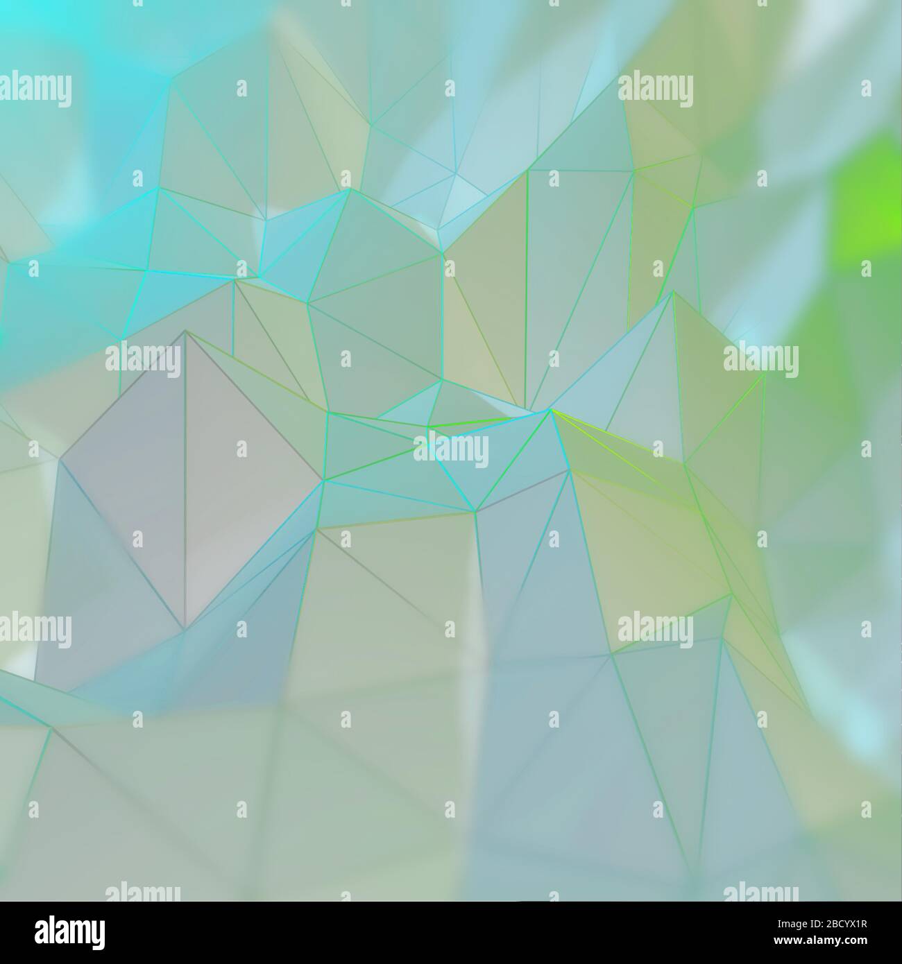 Folded 3d shapes paper Stock Vector Images - Alamy