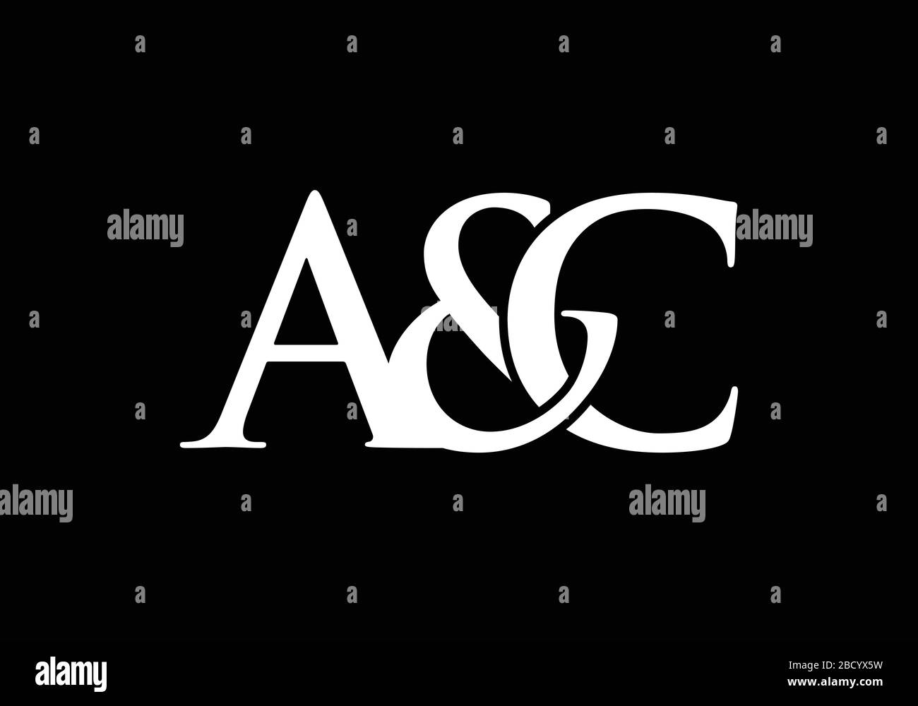 A C Initial Letter Logo design vector template, Graphic Alphabet Symbol ...