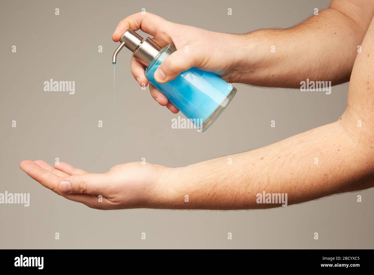 Handwashing with soap - How to wash your hands Stock Photo - Alamy