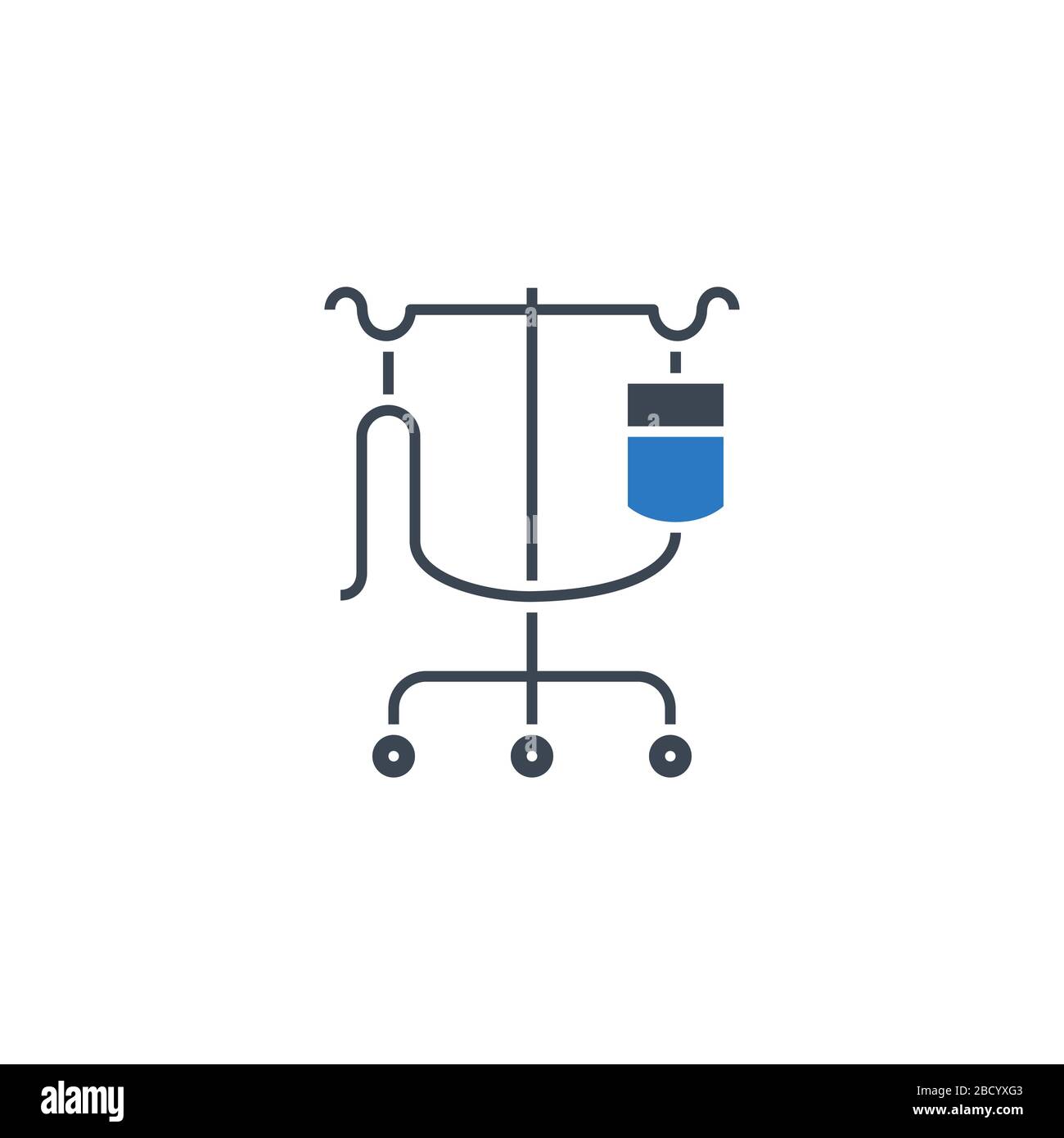 Medical dropper treatment glyph Stock Vector Images - Alamy