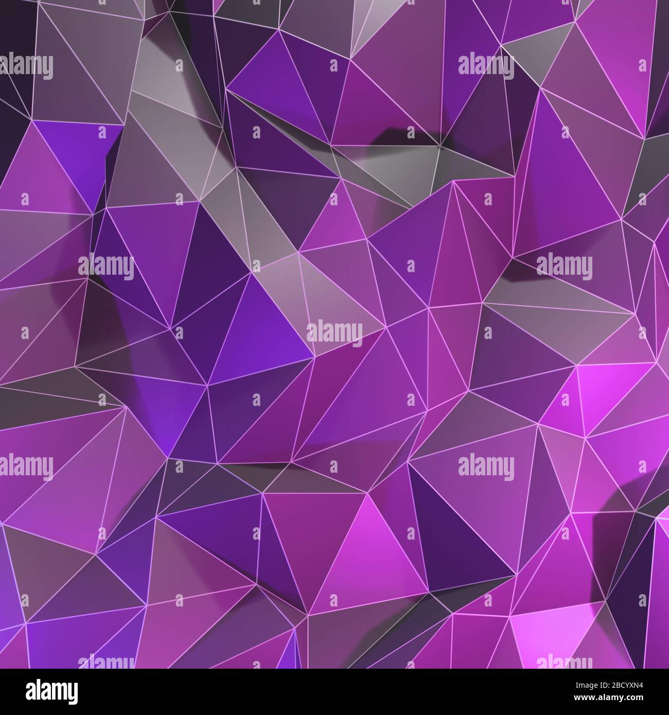 Folded 3d shapes paper Stock Vector Images - Alamy