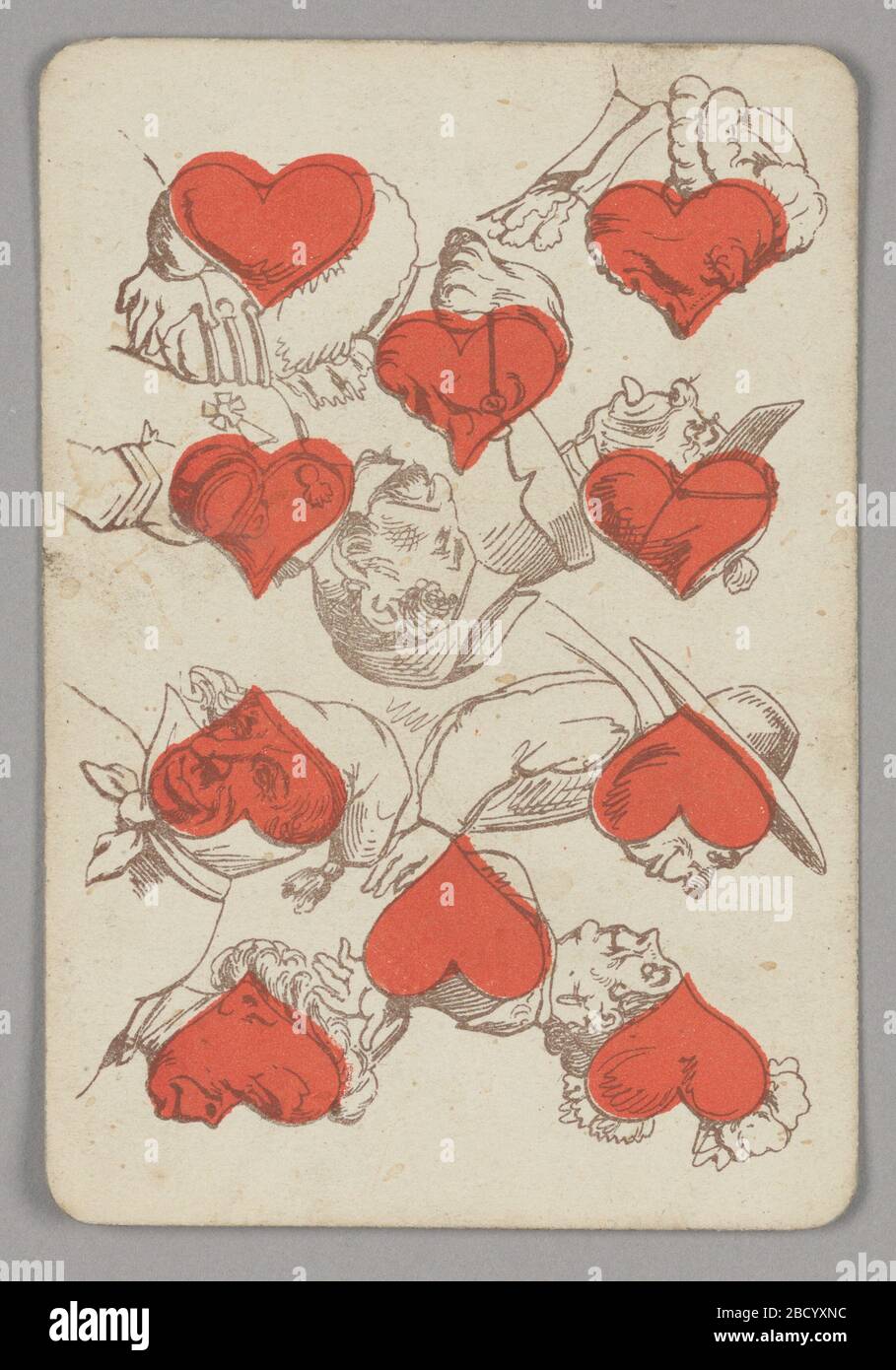 Ten of Hearts. Research in ProgressTen of Hearts playing card from a ...