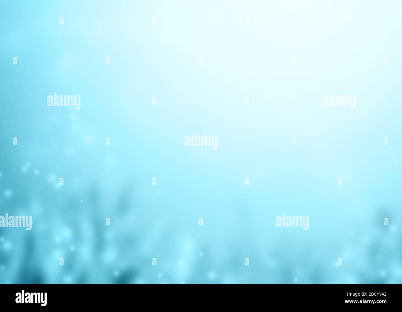 Blurred background of blue color. Horizontal or vertical banner with ...