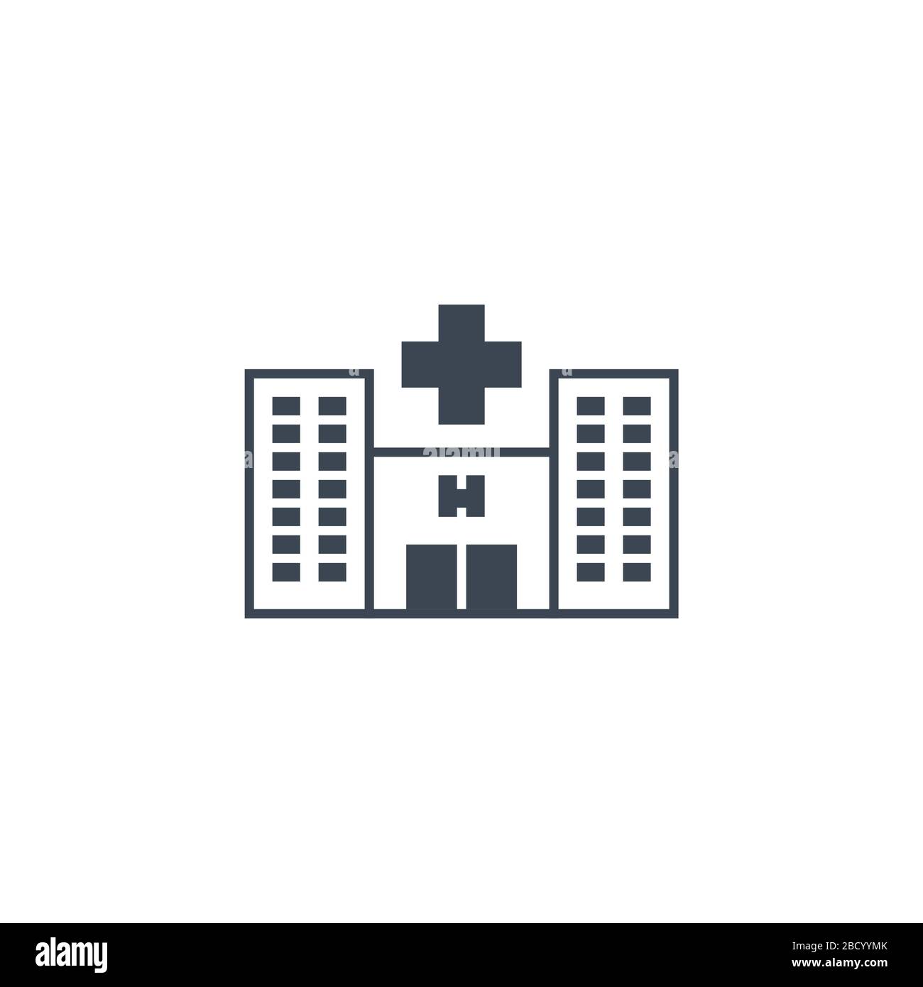 Hospital related vector glyph icon Stock Vector Image & Art - Alamy