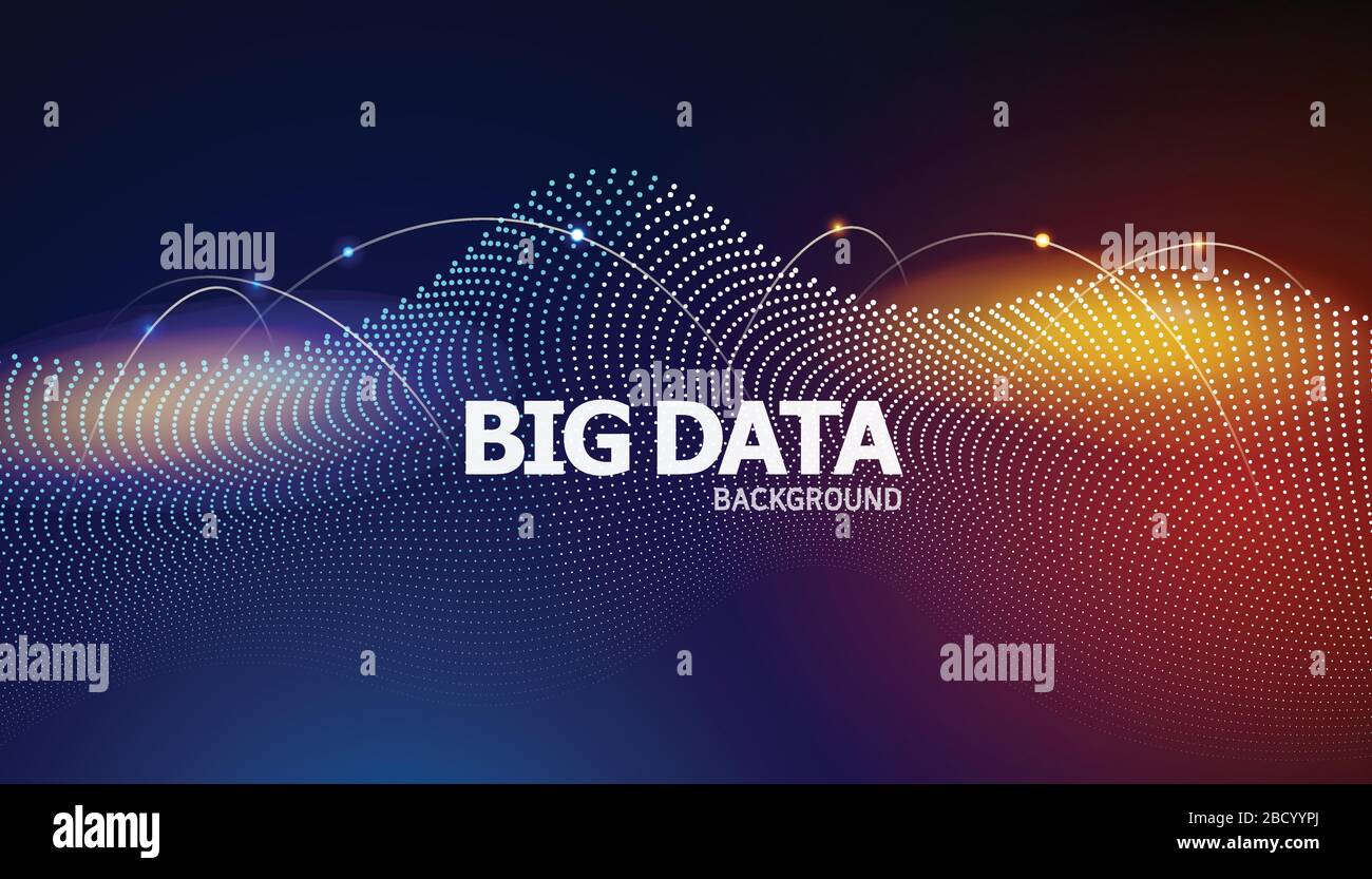 Network data transfer abstract background Stock Vector Image & Art - Alamy