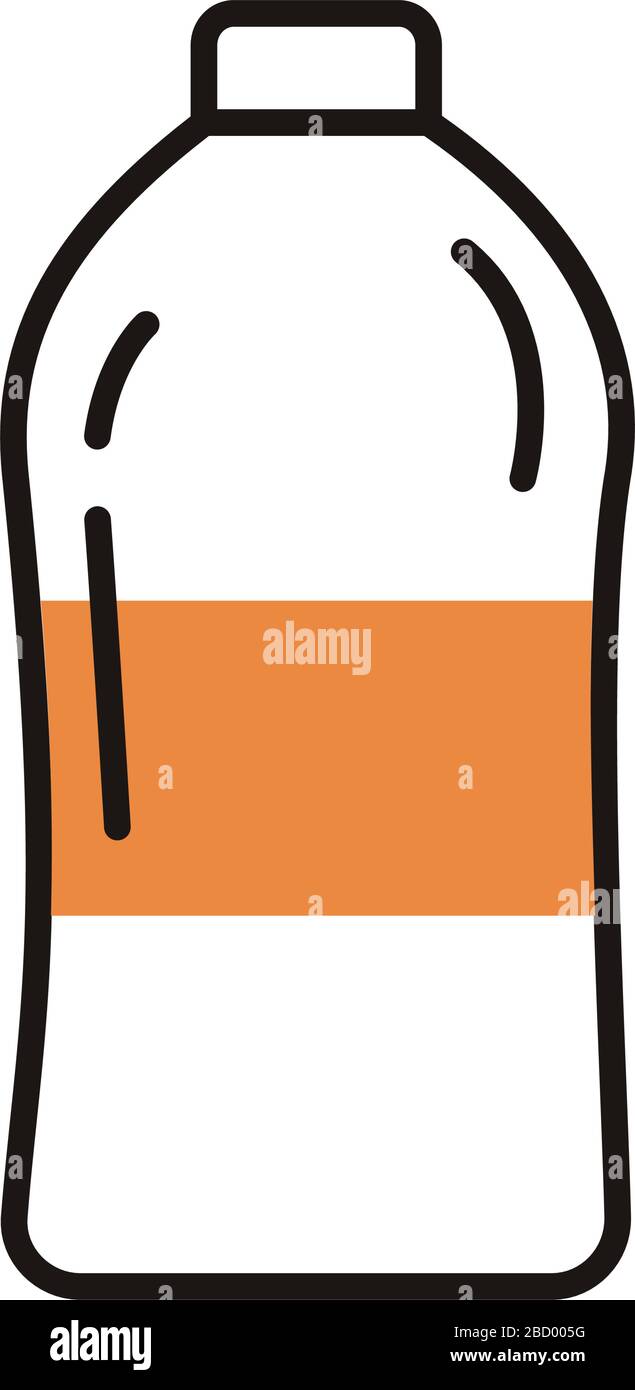 Water fill bottle Stock Vector Images - Alamy