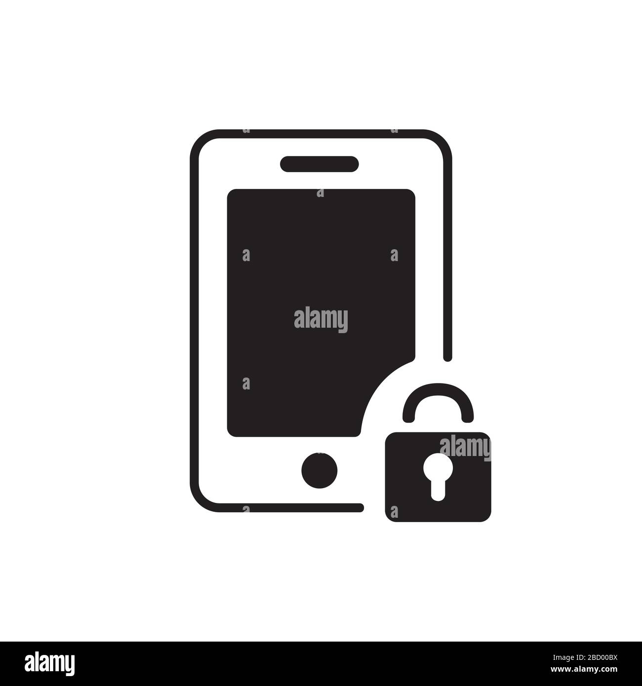 Cellphone lock Black and White Stock Photos & Images - Alamy