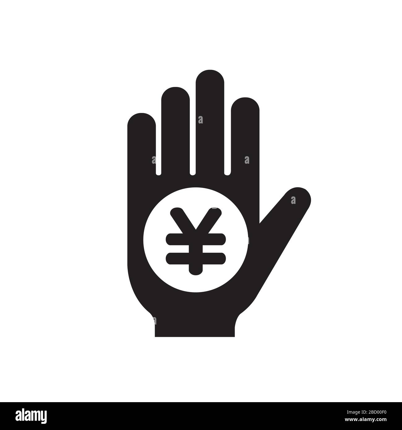 Yen symbol vector vectors hi-res stock photography and images - Alamy