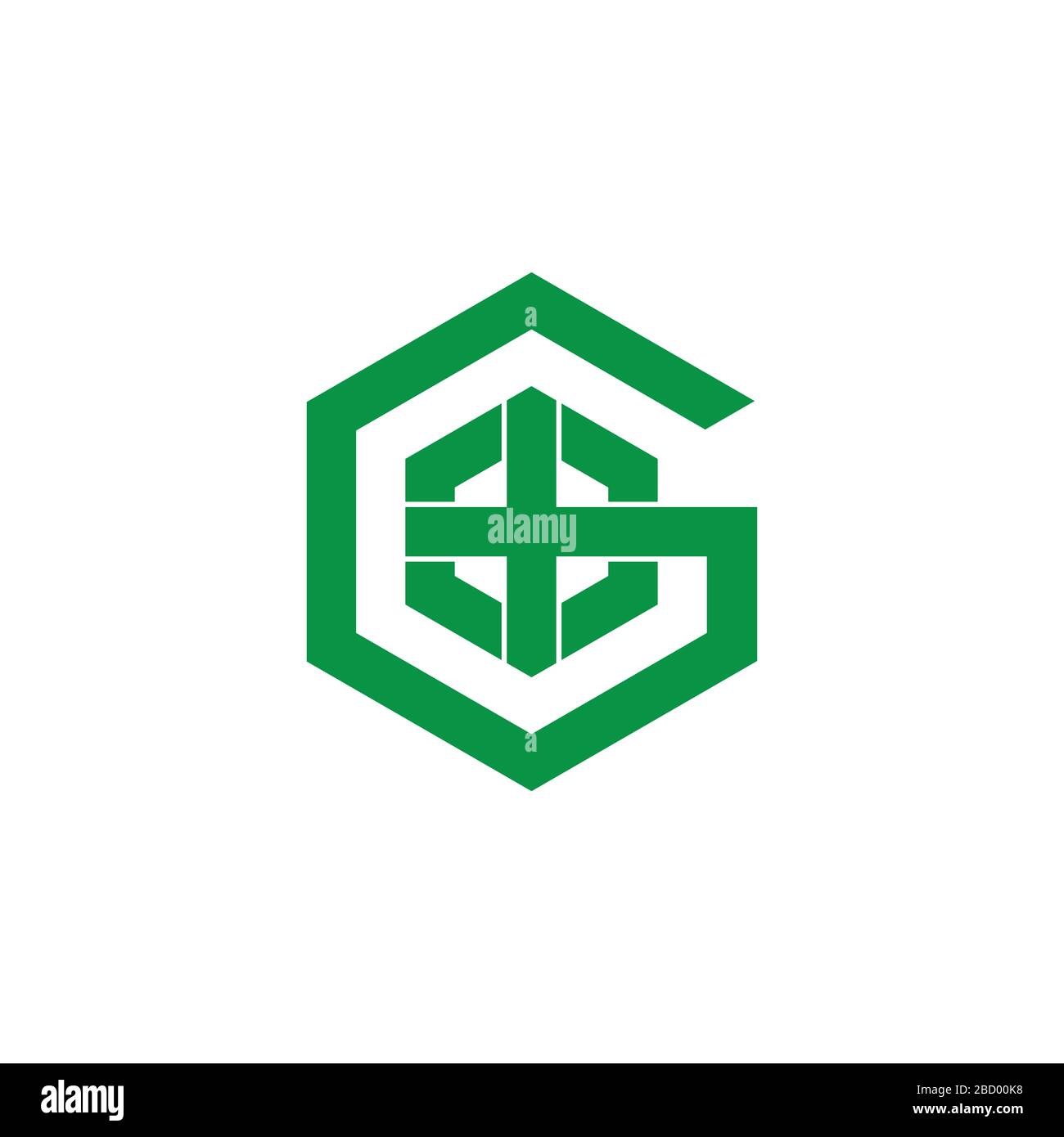 letter g plus health medical home concept logo vector Stock Vector ...