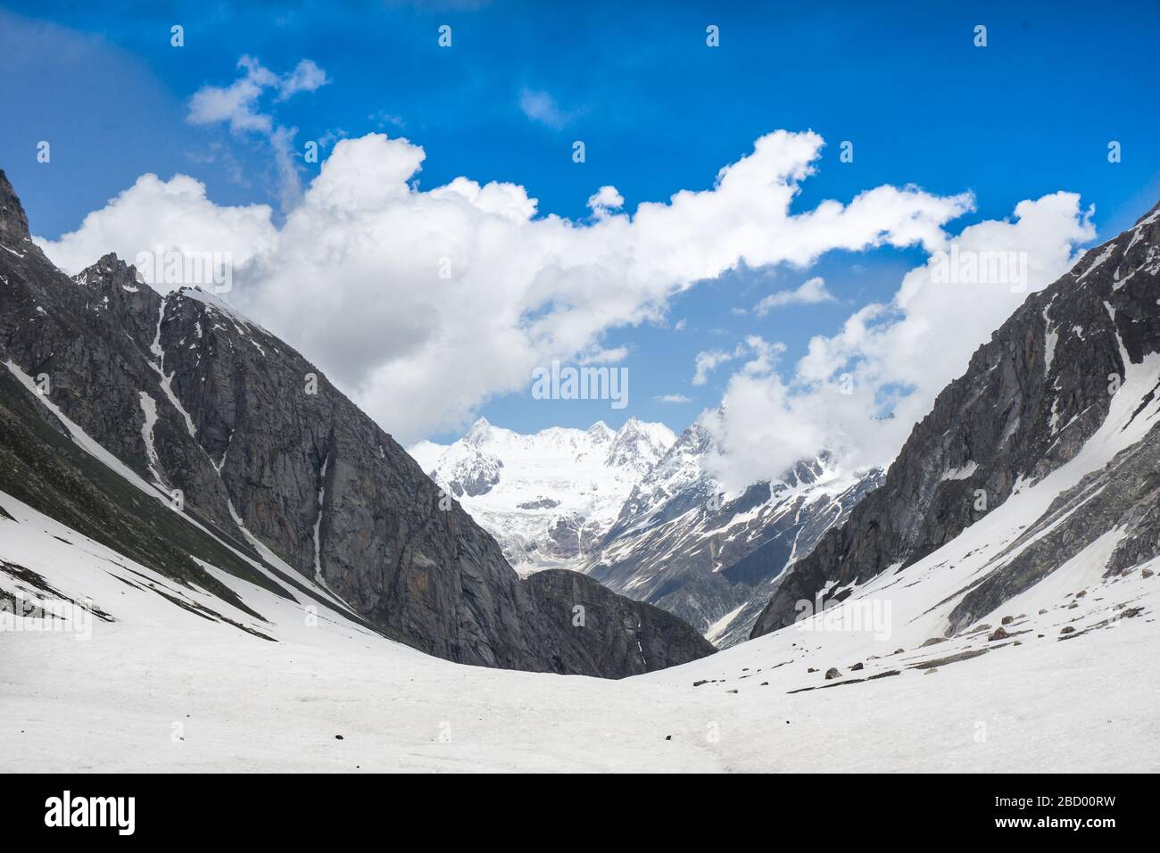The amazing trek to hampta pass himalaya himachal pradesh india Stock ...