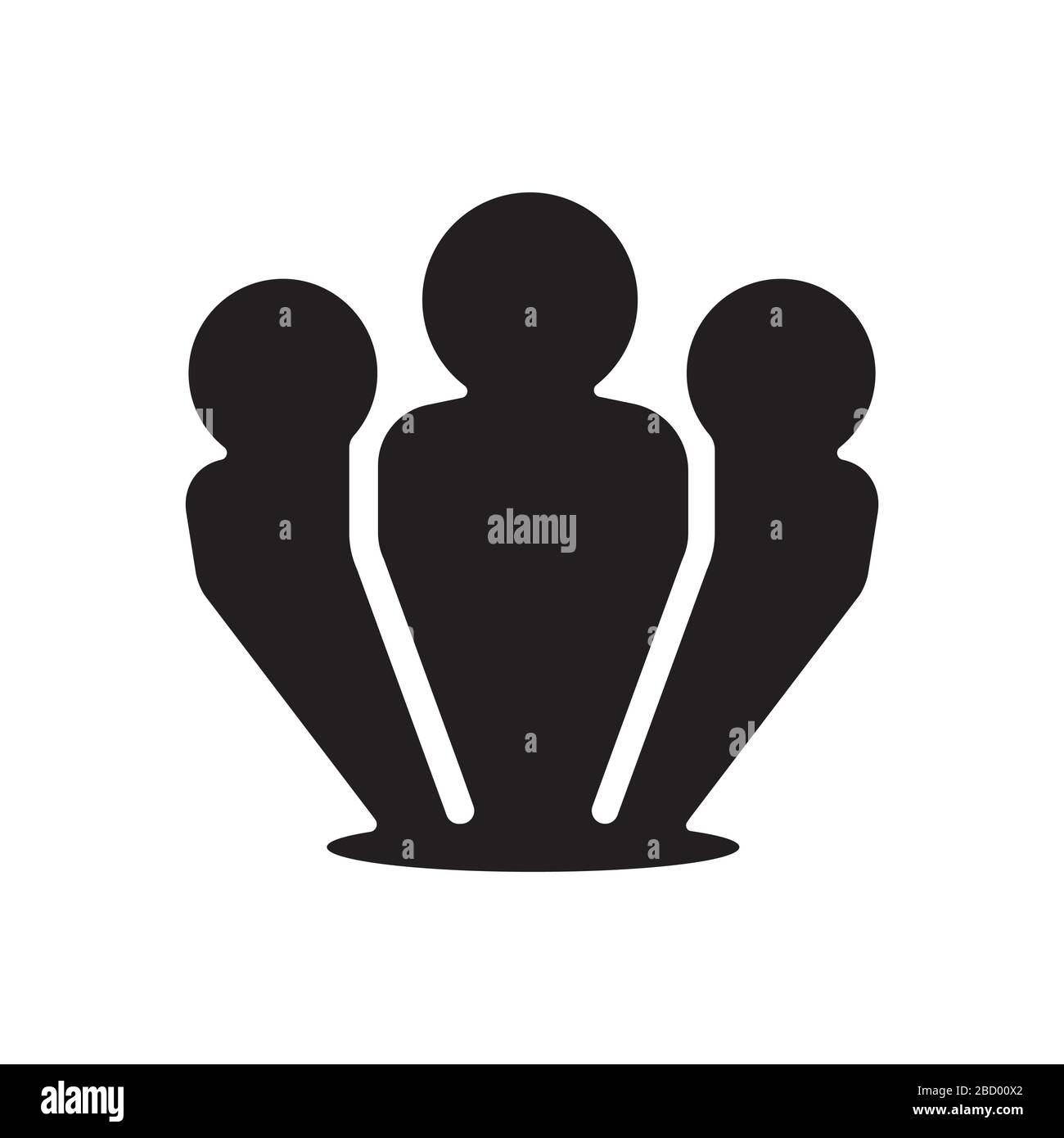 Organization presentation icon black hi-res stock photography and images - Alamy