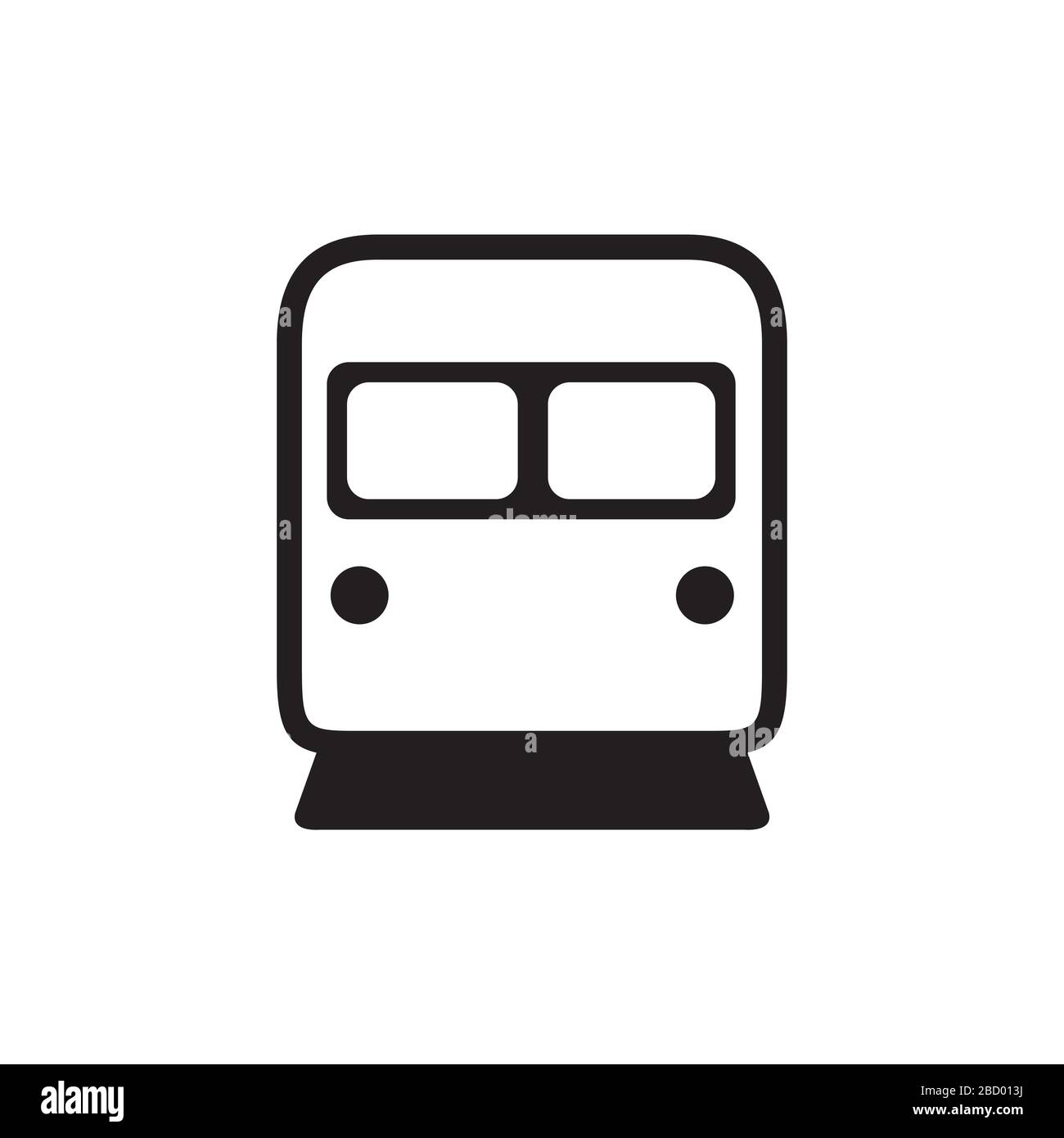 Railway train black white Stock Vector Images - Alamy