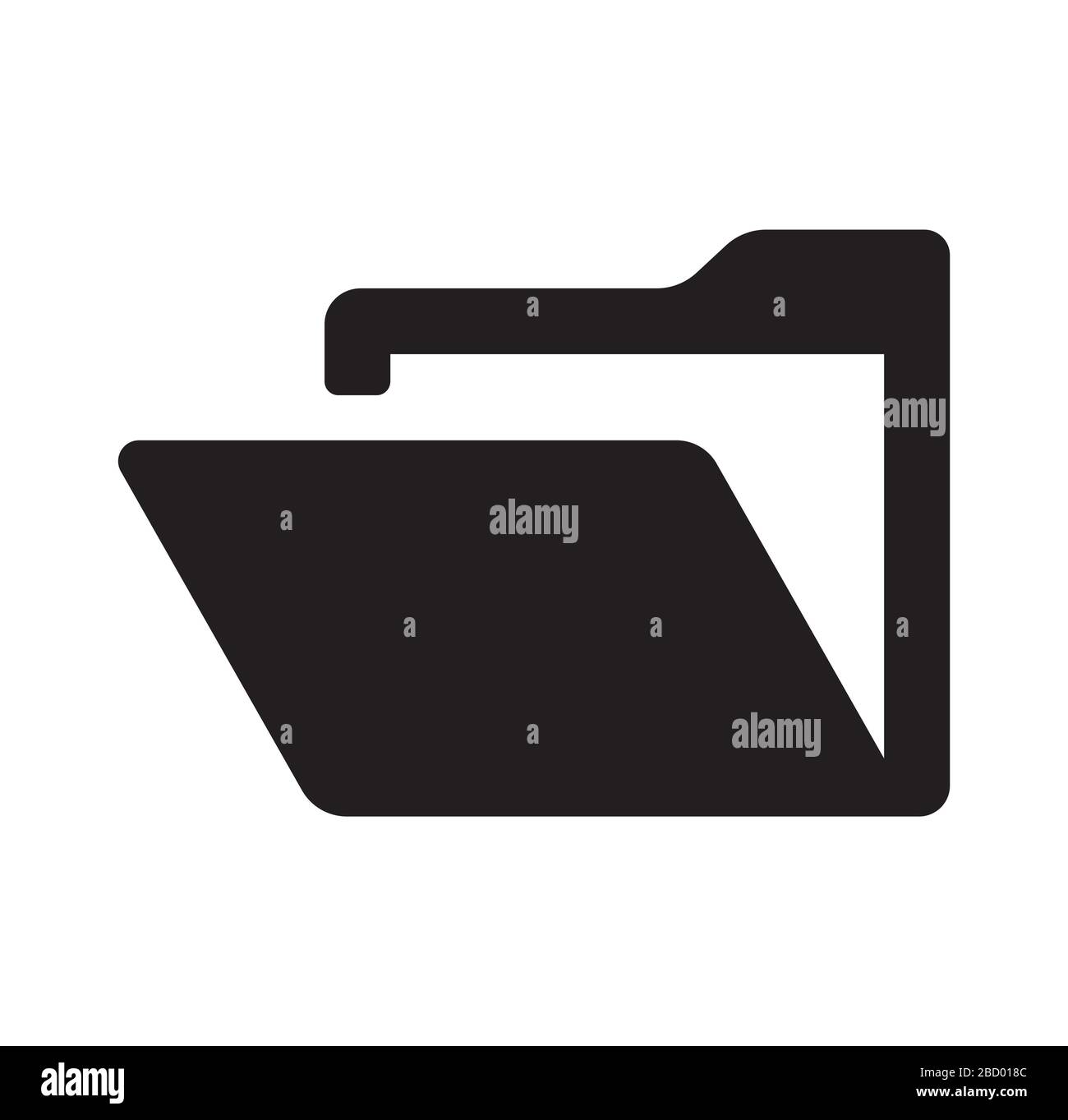 Folder icon vector hi-res stock photography and images - Alamy