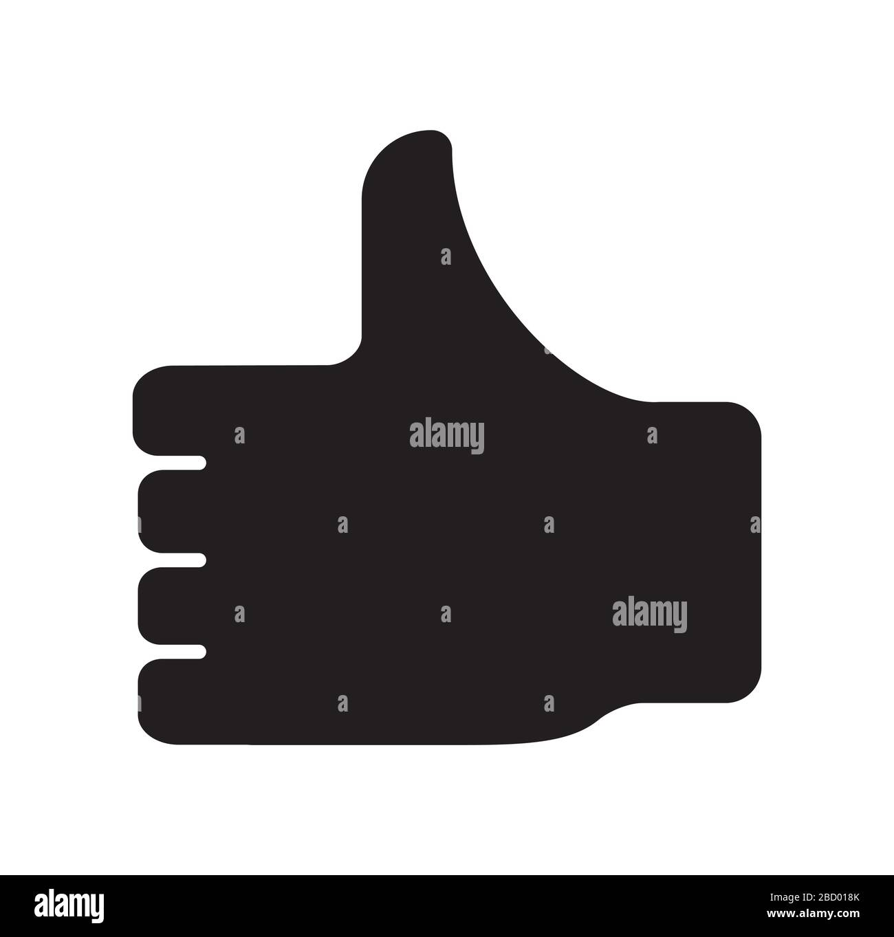 Thumbs up icon Stock Vector Image & Art - Alamy