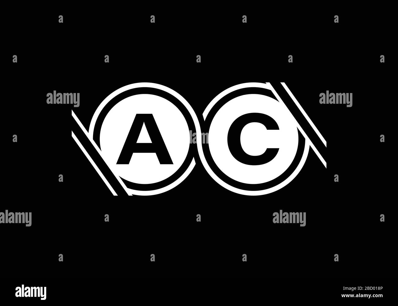 A C Initial Letter Logo design vector template, Graphic Alphabet Symbol ...