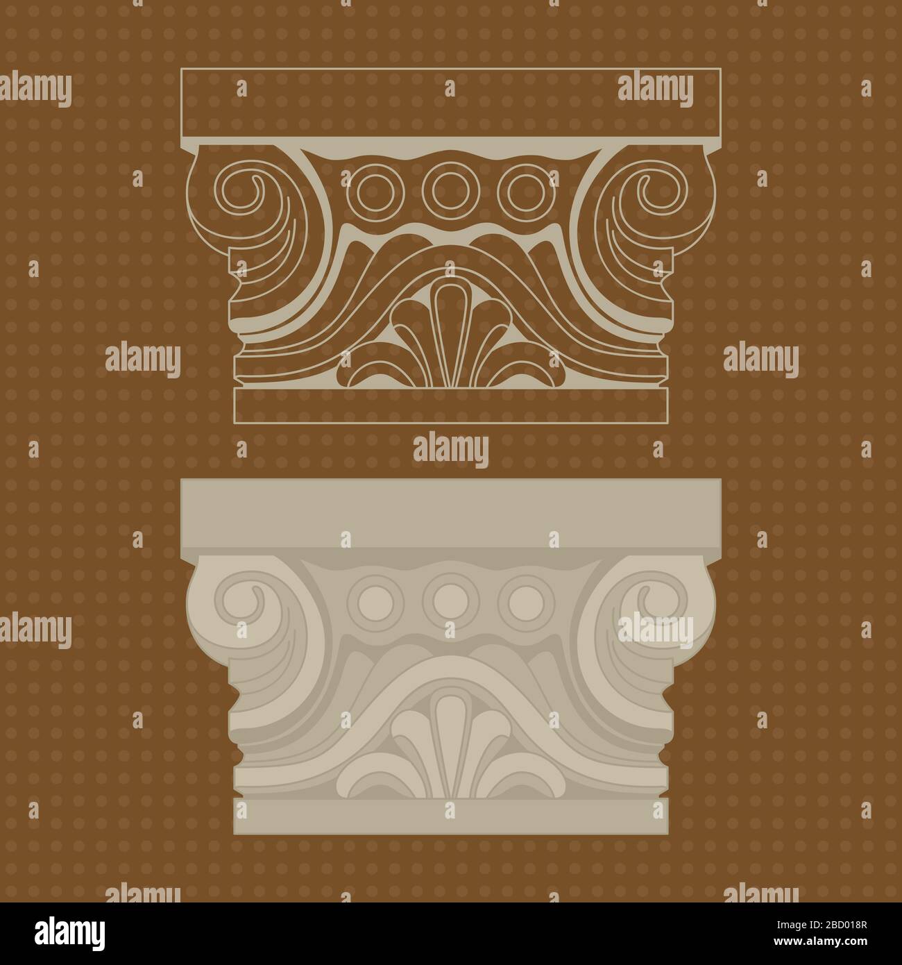 Ionic order Stock Vector Images - Alamy