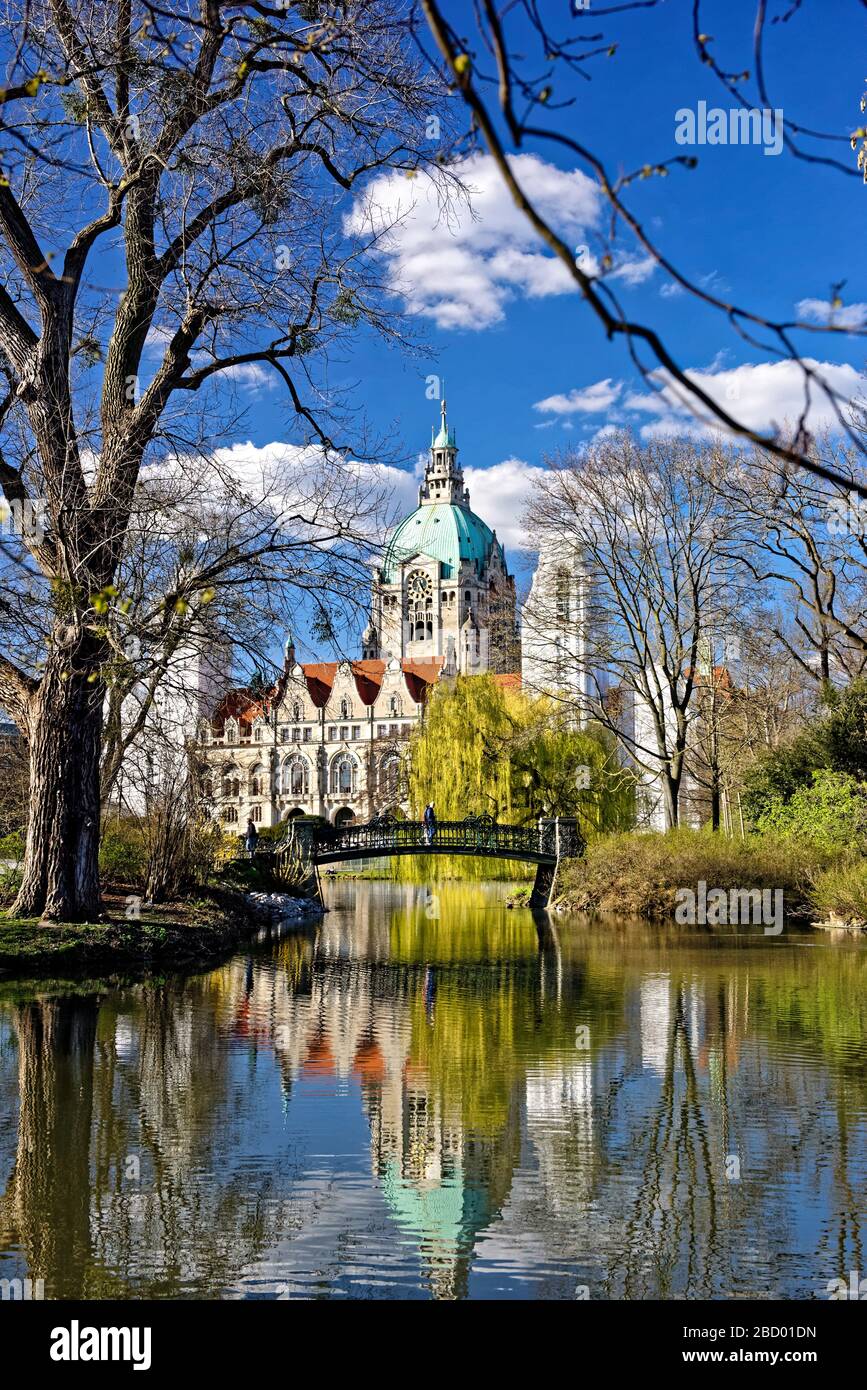 Neues Rathaus in Hannover Stock Photo - Alamy