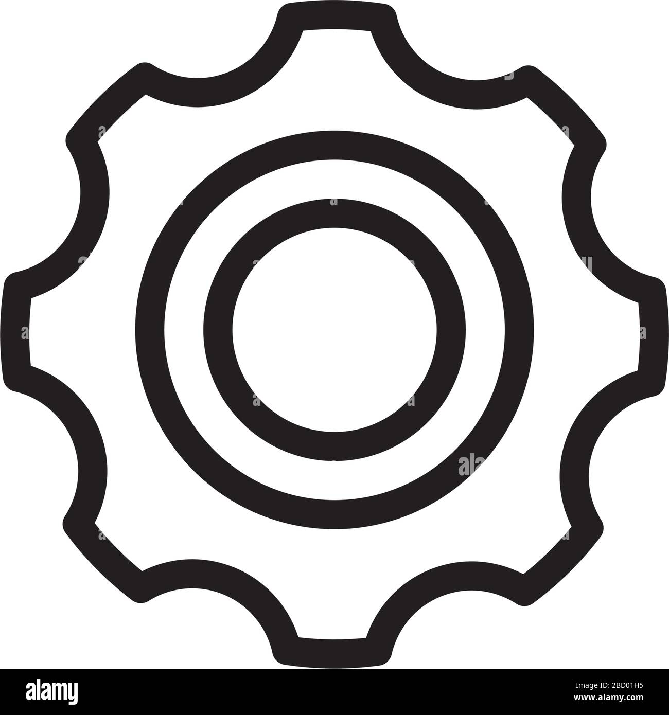 Settings vector vectors hi-res stock photography and images - Alamy