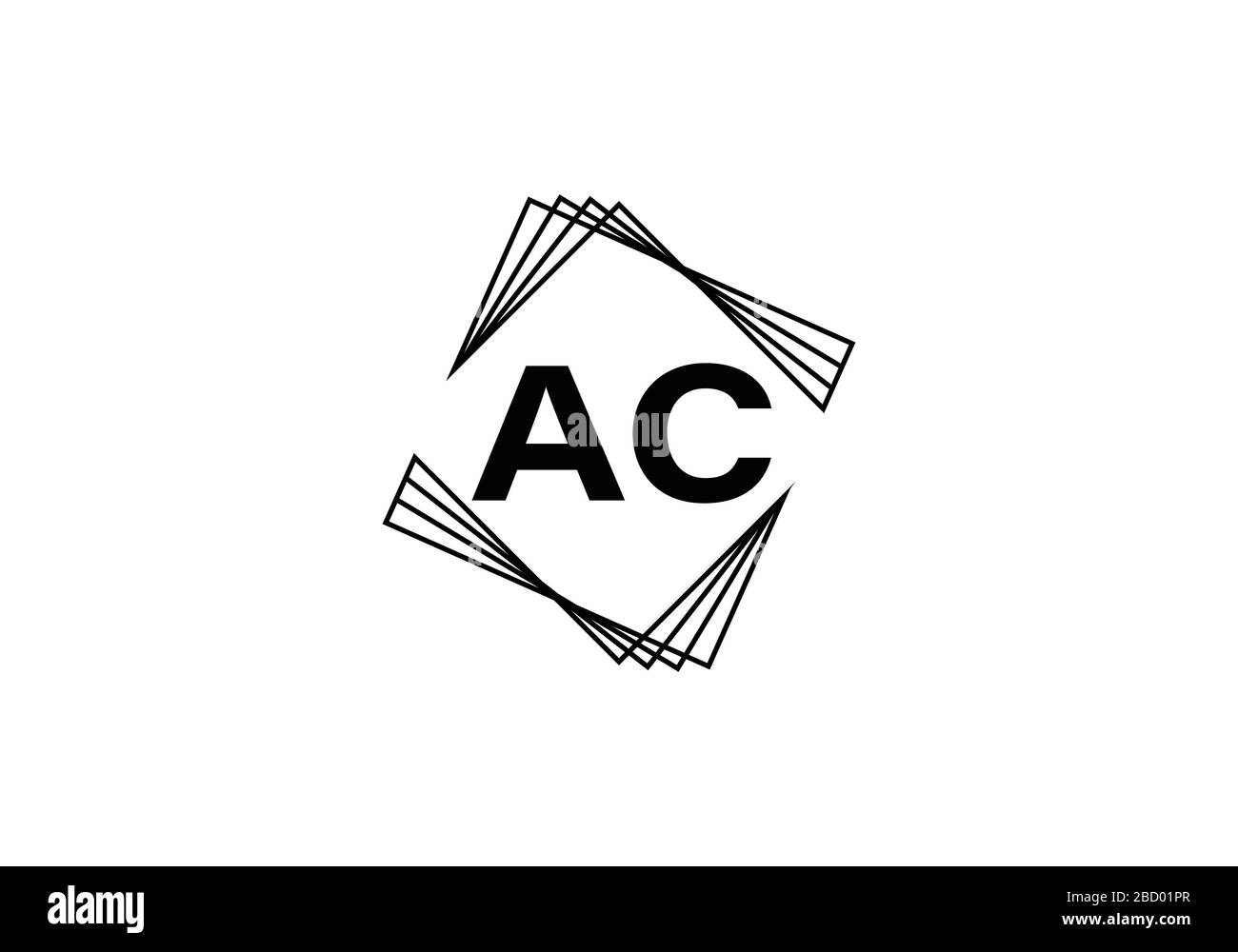 A C Initial Letter Logo design vector template, Graphic Alphabet Symbol ...