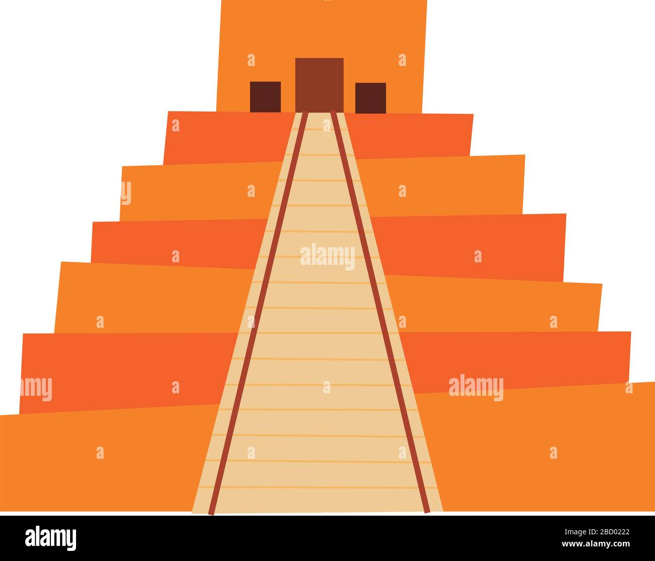 Mexican pyramid clipart hi-res stock photography and images - Alamy
