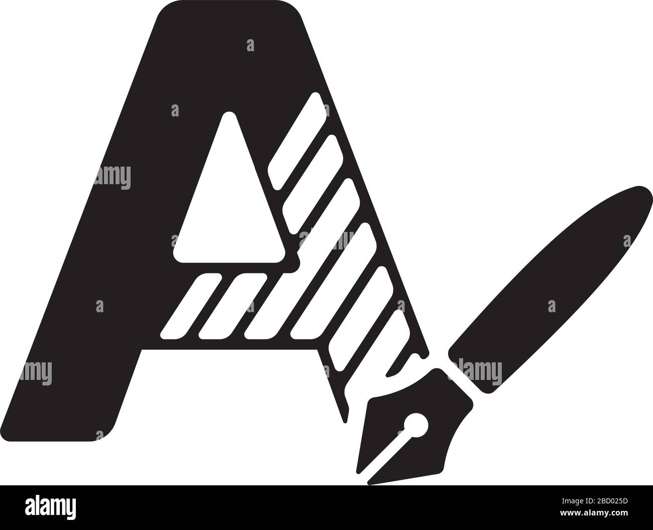 typography / logo design / font icon Stock Vector Image & Art - Alamy