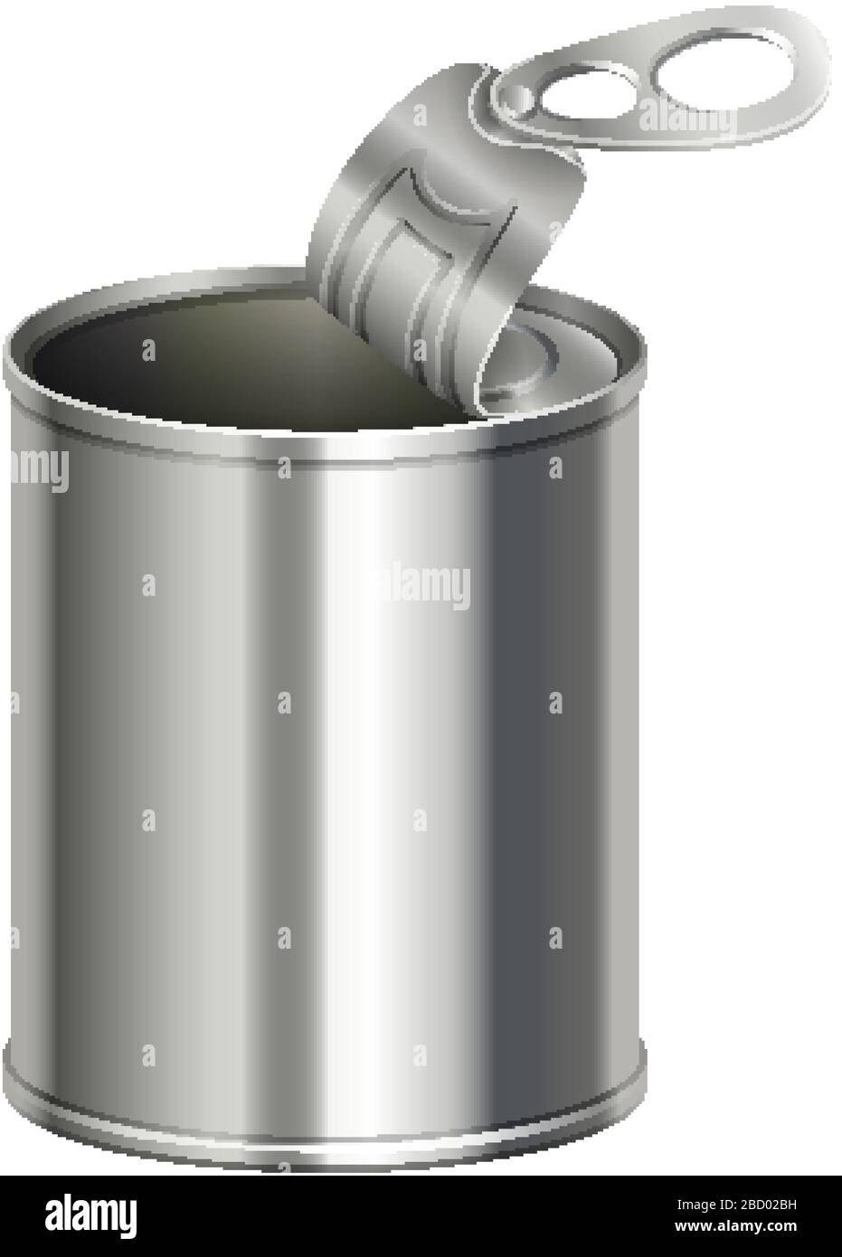 Aluminium can with no label on it illustration Stock Vector Image & Art ...