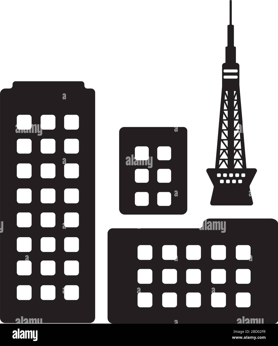 Modern office icon Stock Vector Images - Alamy