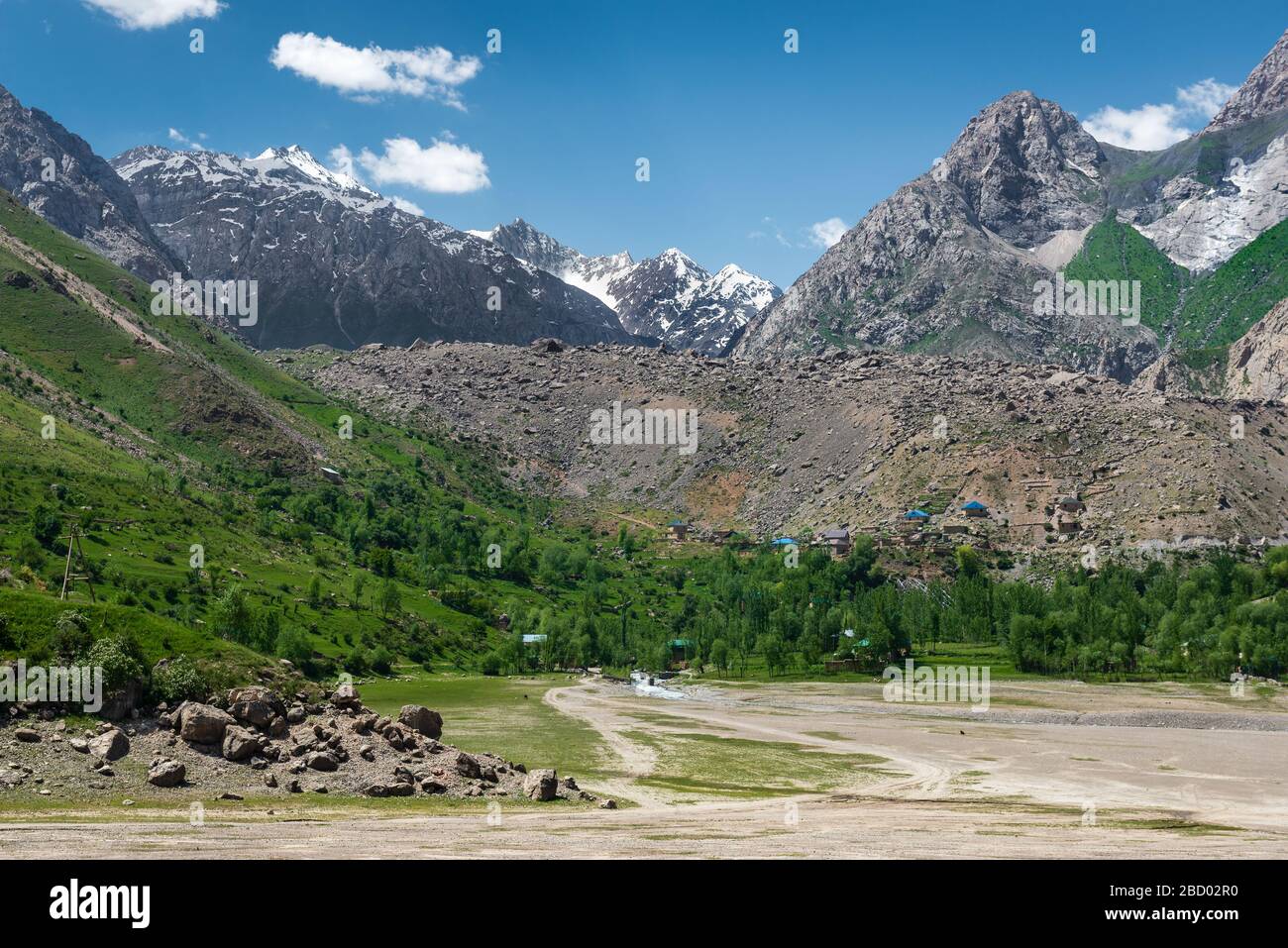The beautiful seven lake trekking destination. View on the Fan ...