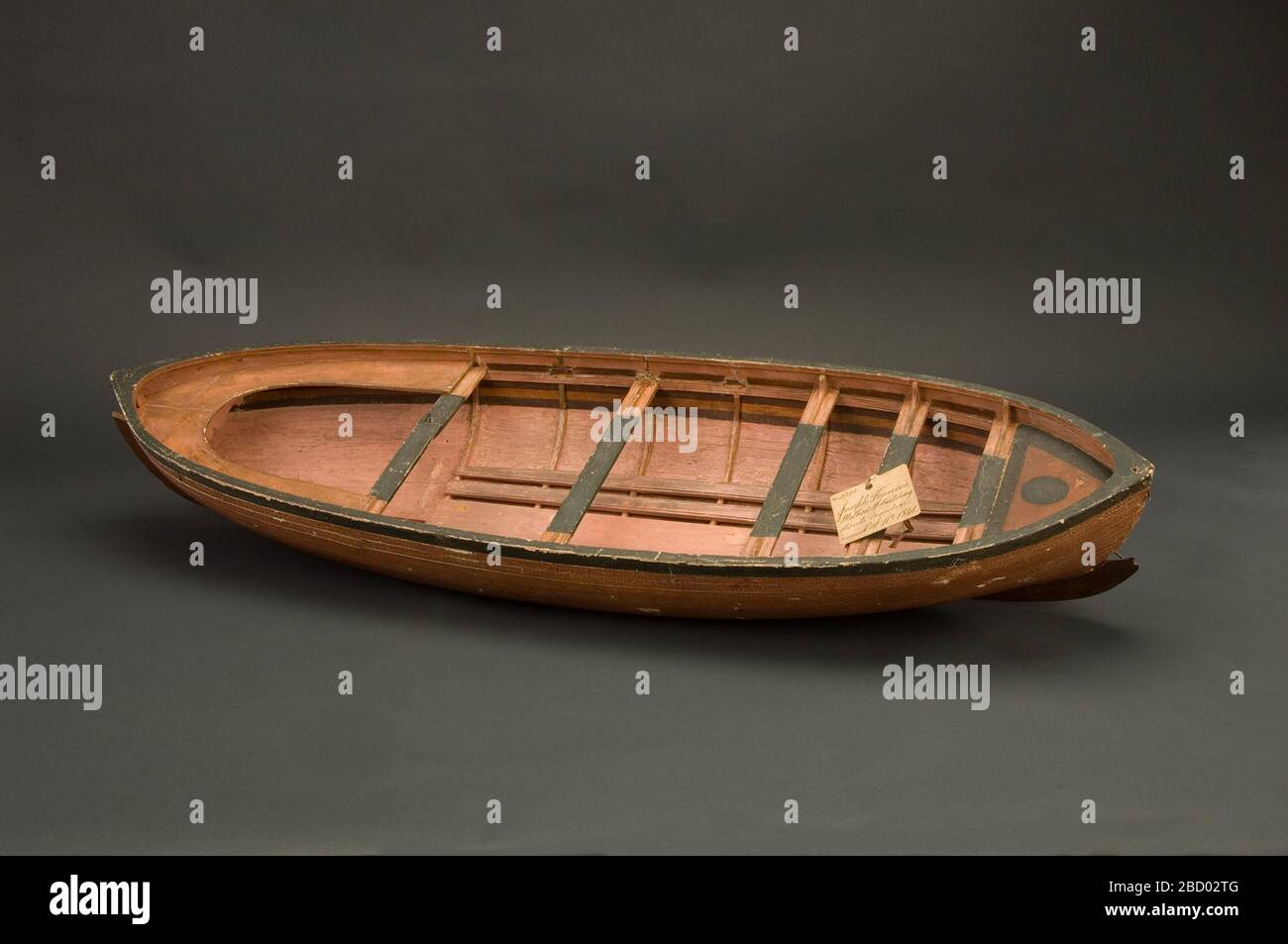 Patent Model Method of Building Wood Boats. The inventor Joseph Francis ...